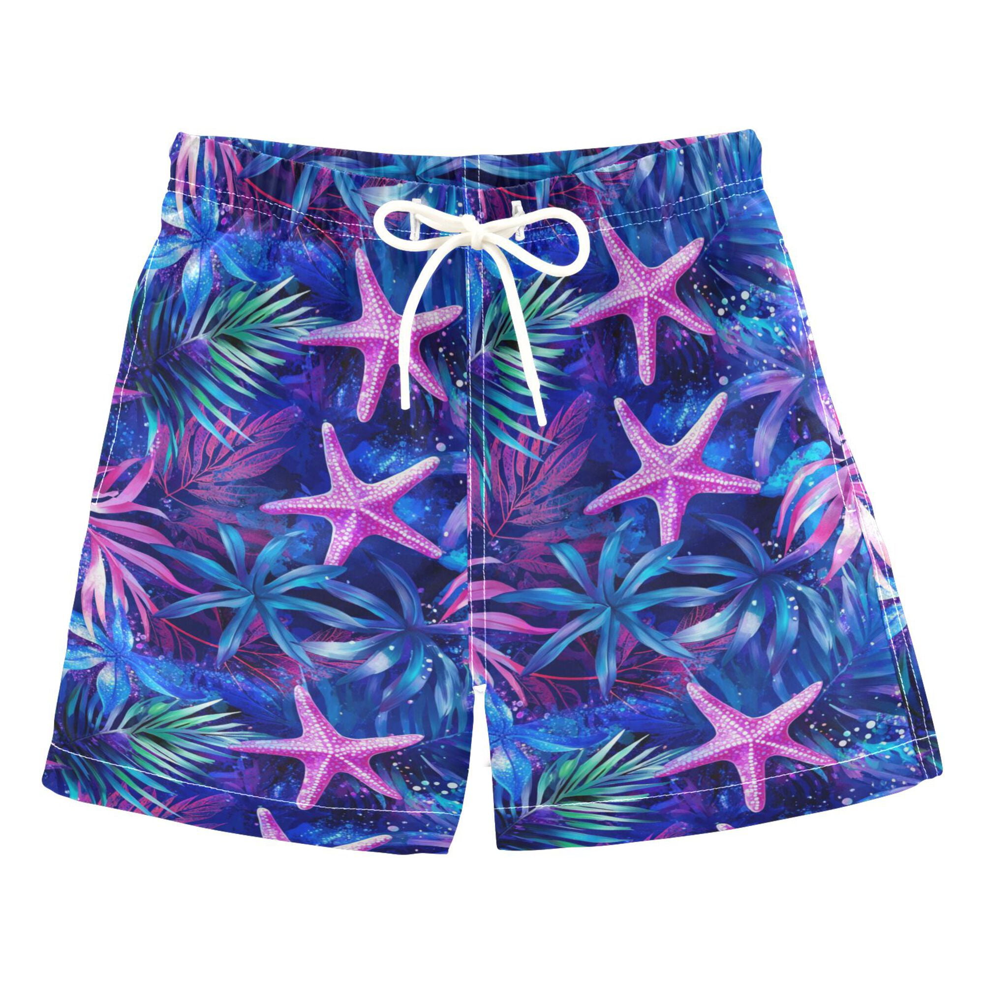 FORMRS Boys Swim Trunks Quick Dry Mesh Liner Boardshorts Sizes XS-XL ...