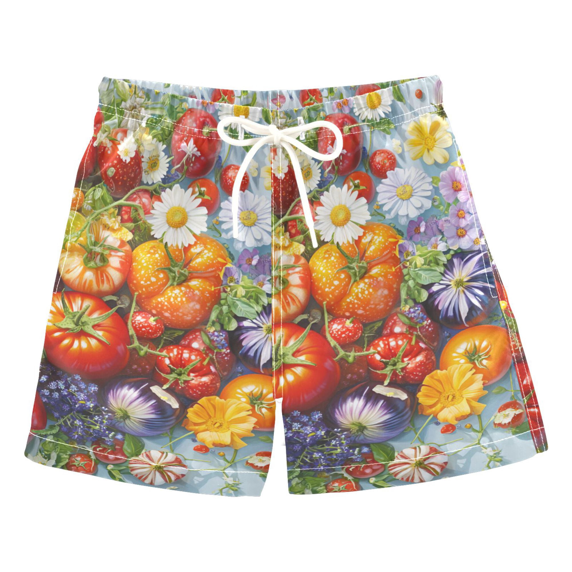 FORMRS Boys Swim Trunks Quick Dry Mesh Liner Boardshorts Sizes XS-XL ...