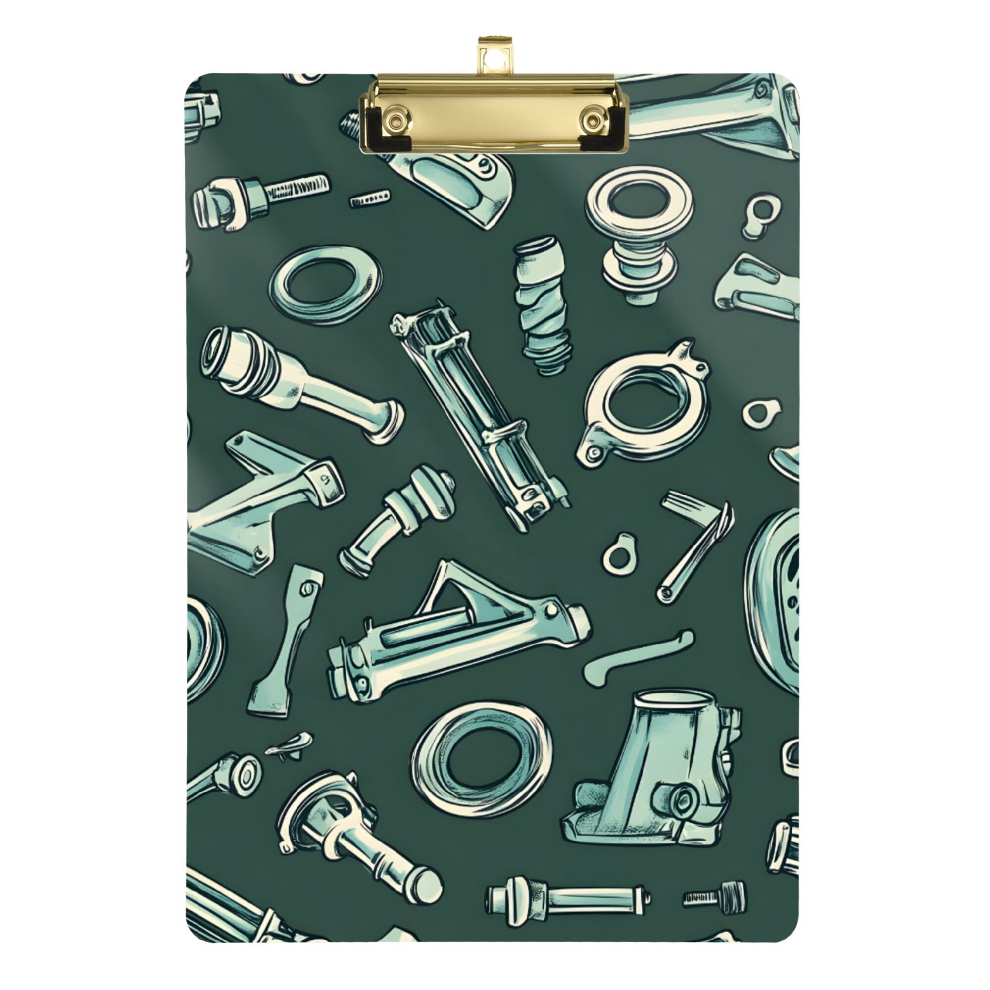 FORMRS Acrylic Clipboard with Low Profile Clip Standard A4 Letter Size ...