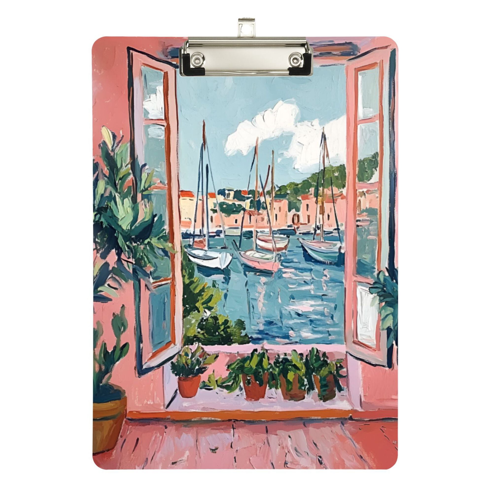 FORMRS Acrylic Clipboard with Low Profile Clip Standard A4 Letter Size ...
