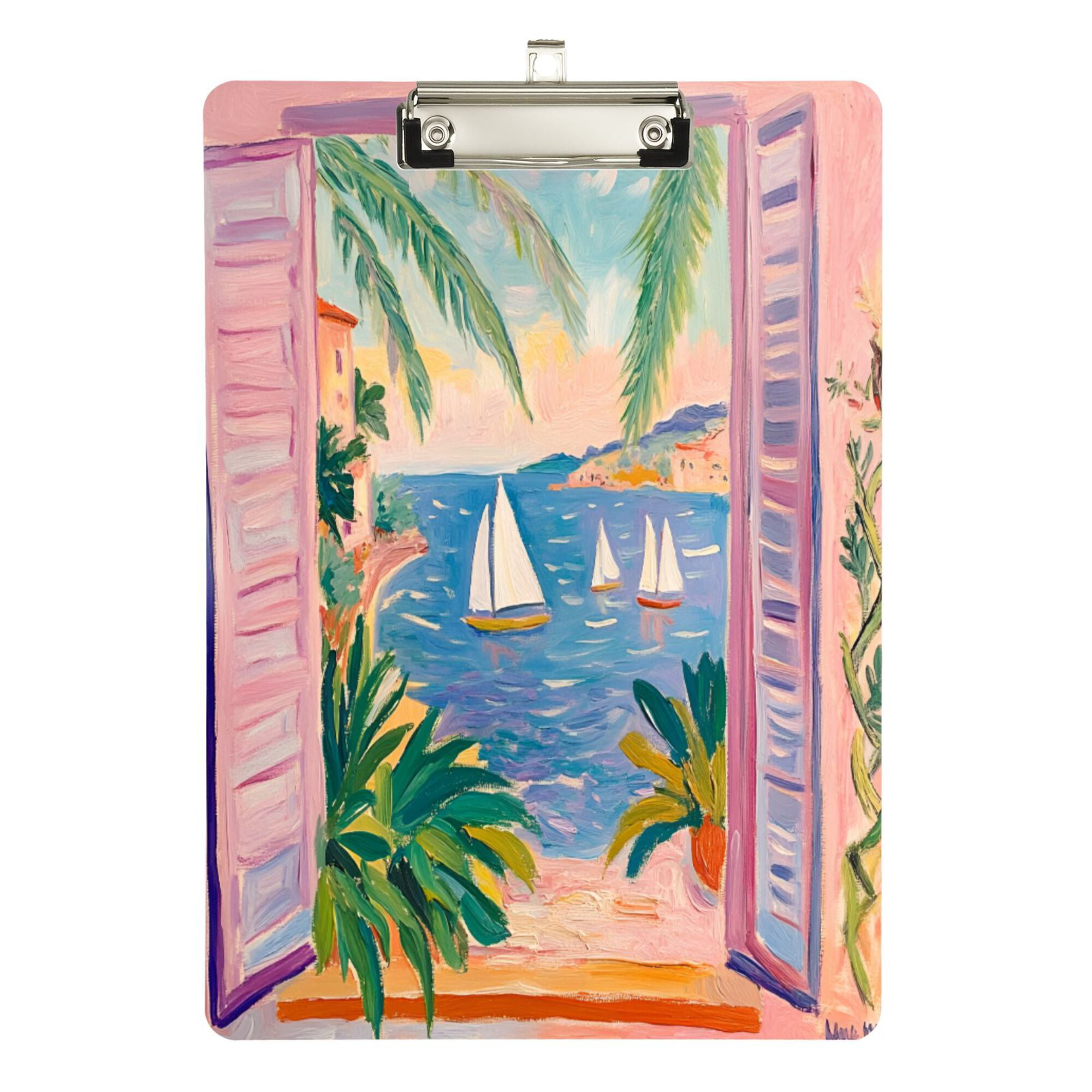 FORMRS Acrylic Clipboard with Low Profile Clip Standard A4 Letter Size ...