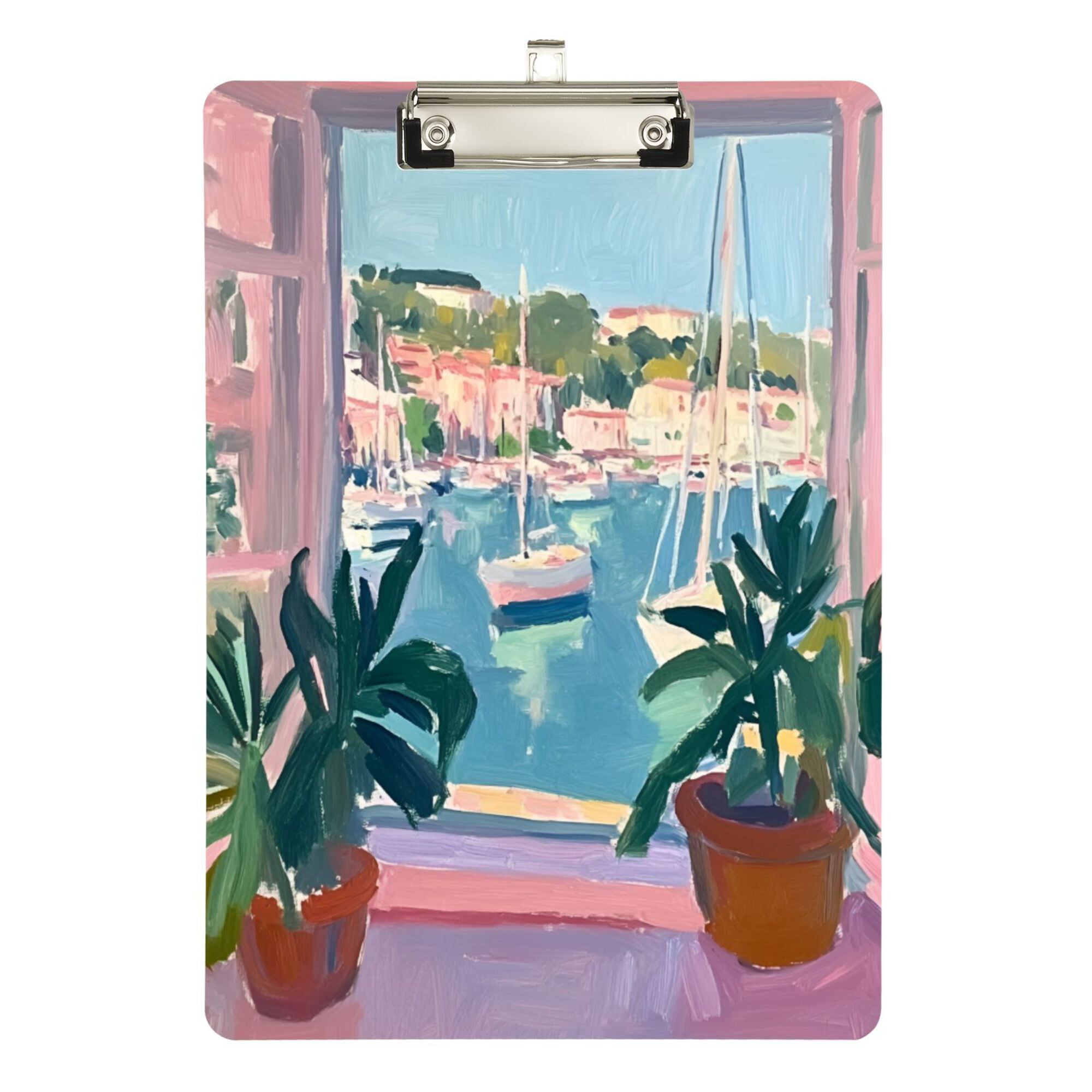 FORMRS Acrylic Clipboard with Low Profile Clip Standard A4 Letter Size ...