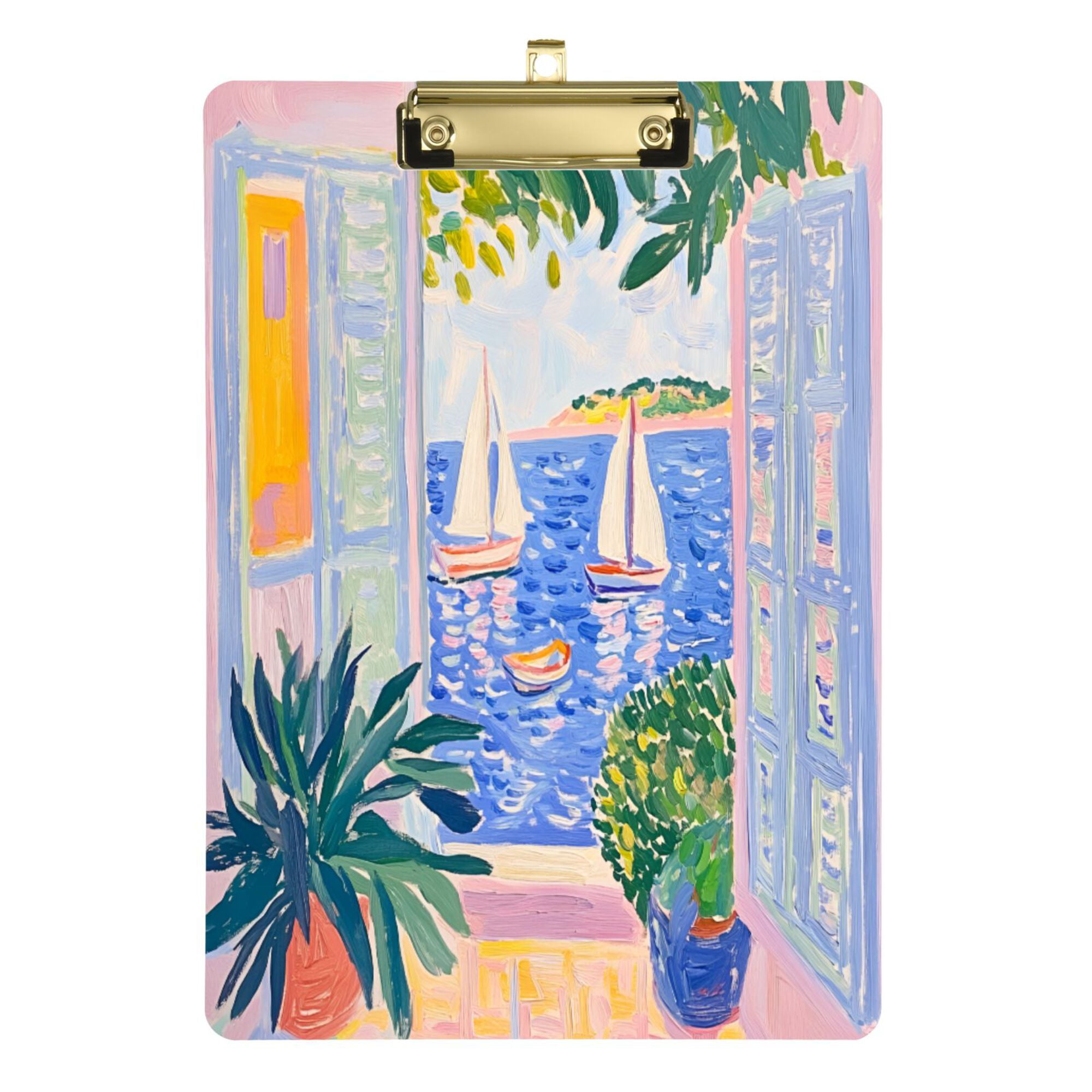 FORMRS Acrylic Clipboard with Low Profile Clip Standard A4 Letter Size ...