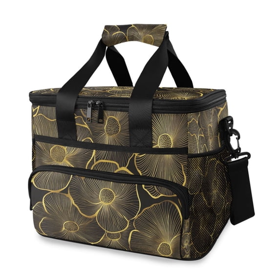 FORMRS Insulated Cooler Bag 24 Cans Capacity Soft Leakproof Lunch Box ...