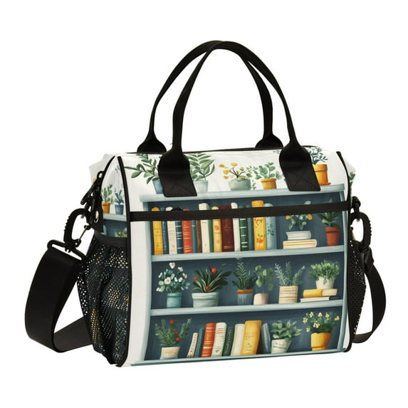 FORMRS Insulated Lunch Bag Unisex Large Capacity with Shoulder Strap ...