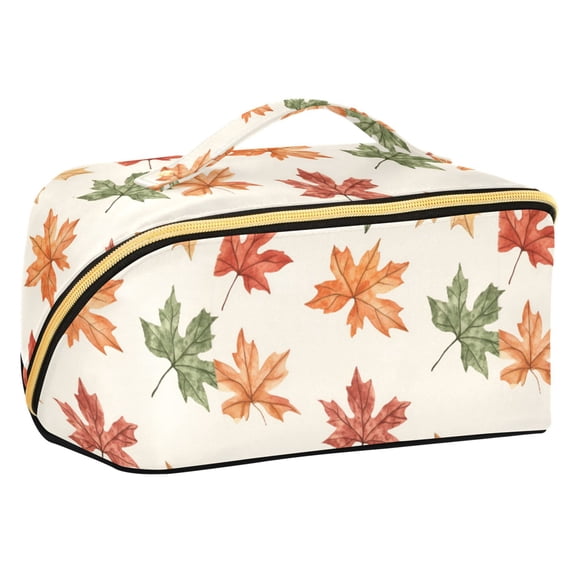 FORMRS Makeup Bag Travel Cosmetic Organizer for Women Fold Flat Zipper ...