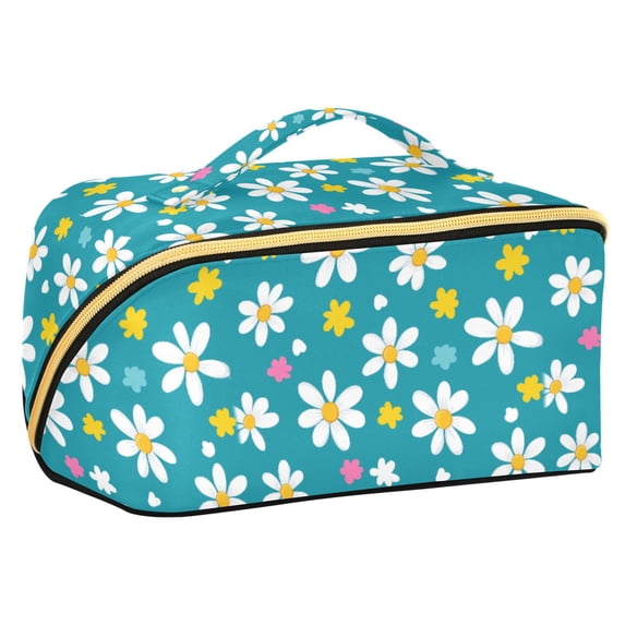 FORMRS Makeup Bag Travel Cosmetic Organizer for Women Fold Flat Zipper ...
