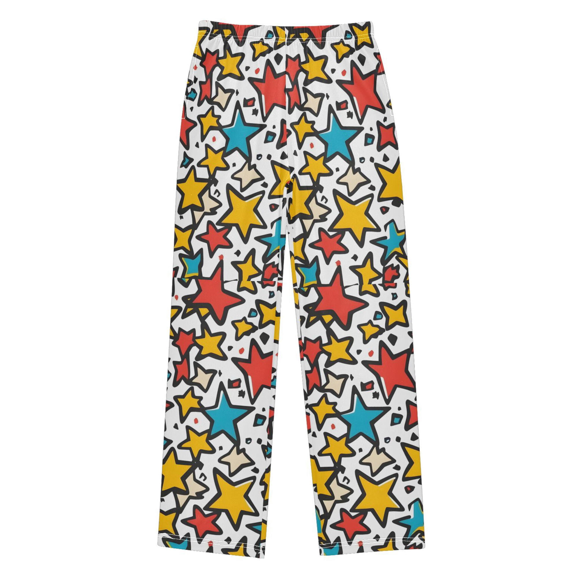 FORMRS Boys Pajama Pants with Pockets Size 6-8Y Kids Lounge Sleep ...