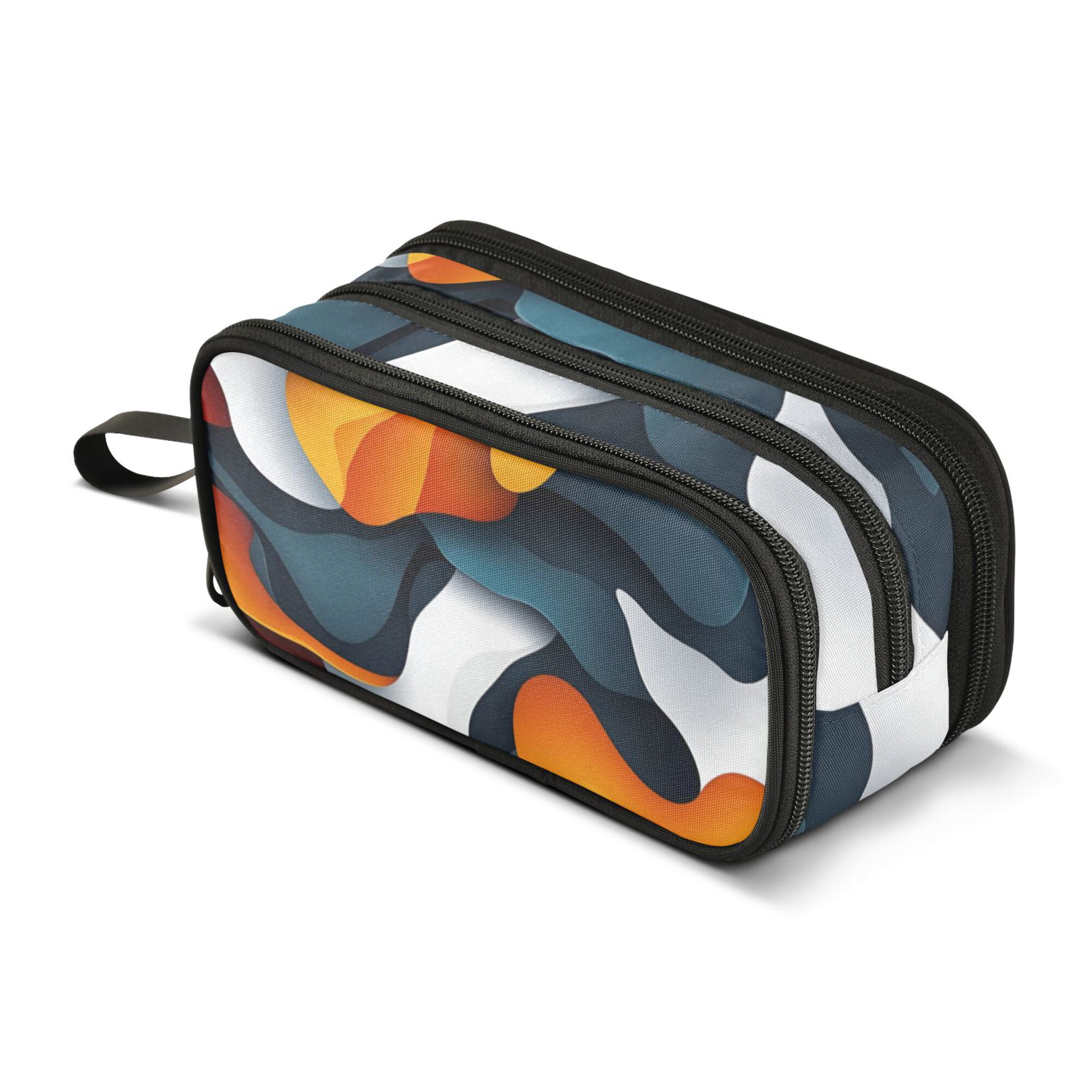 FORMRS Pencil Case with 3 Compartments Zipper Pouch, Elementary School ...