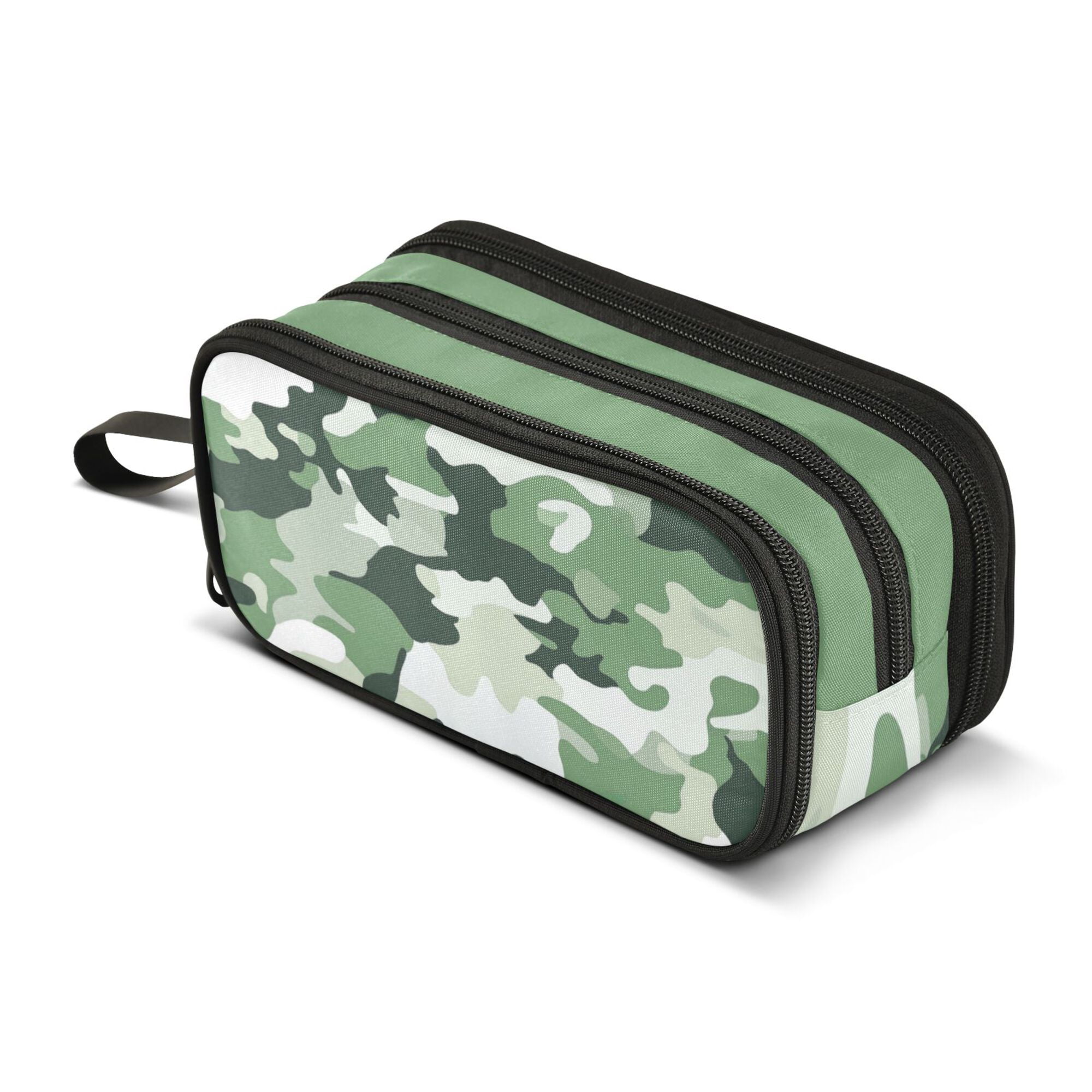 FORMRS Pencil Case with 3 Compartments Zipper Pouch, Elementary School ...