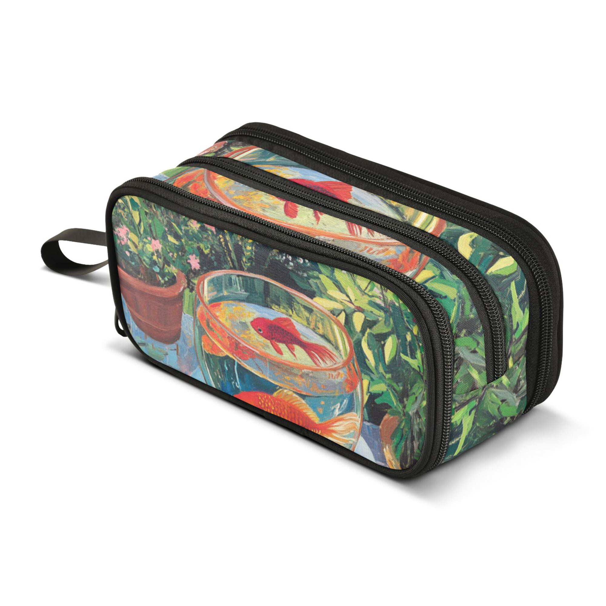 FORMRS Pencil Case with 3 Compartments Zipper Pouch, Elementary School ...