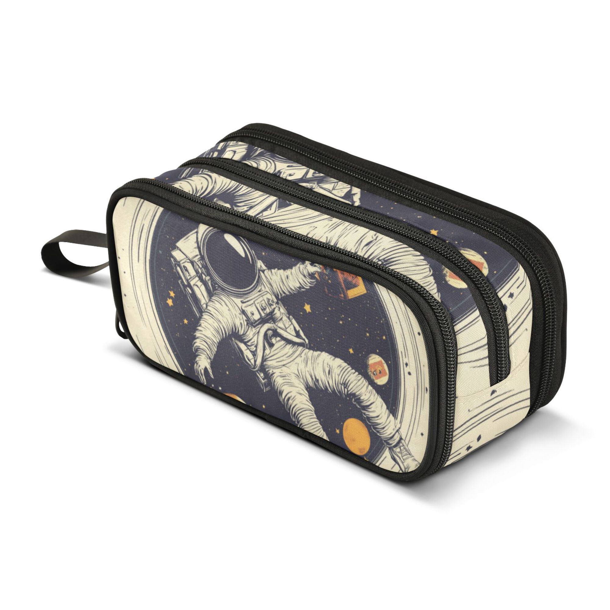FORMRS Pencil Case with 3 Compartments Zipper Pouch, Elementary School ...