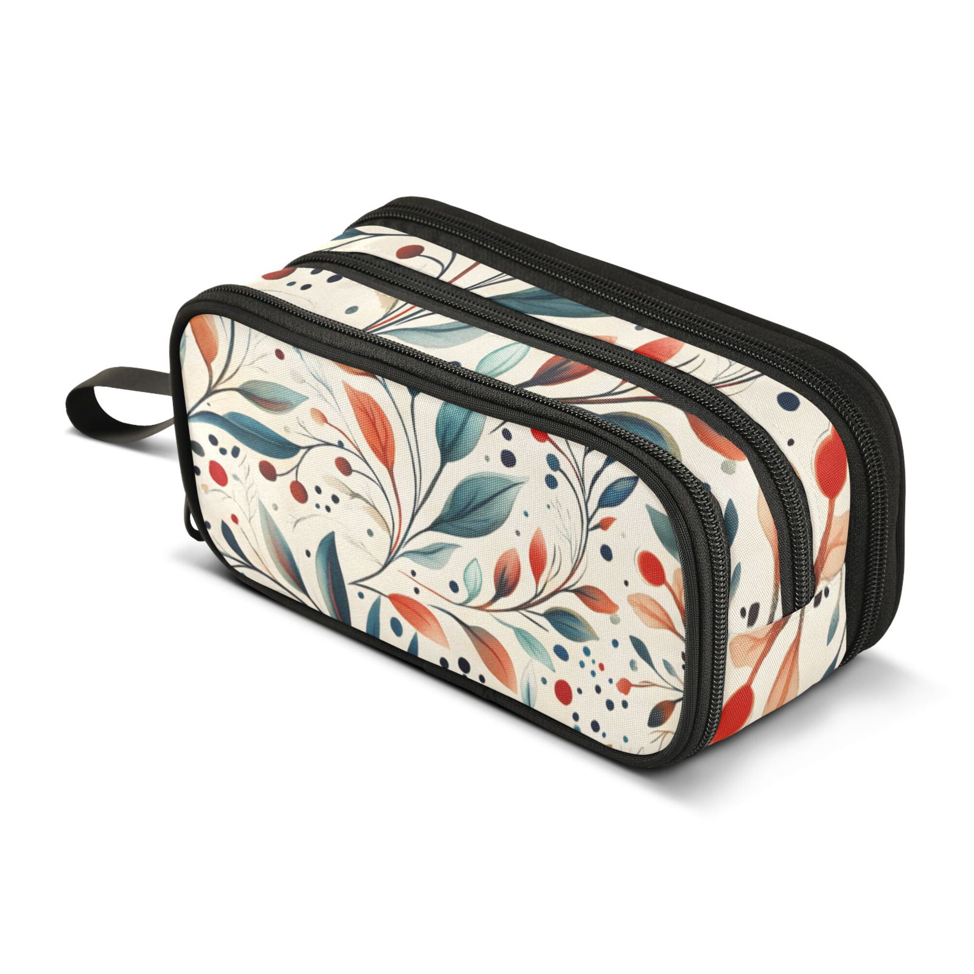 FORMRS Pencil Case with 3 Zipper Compartments Zipper School Stationery ...