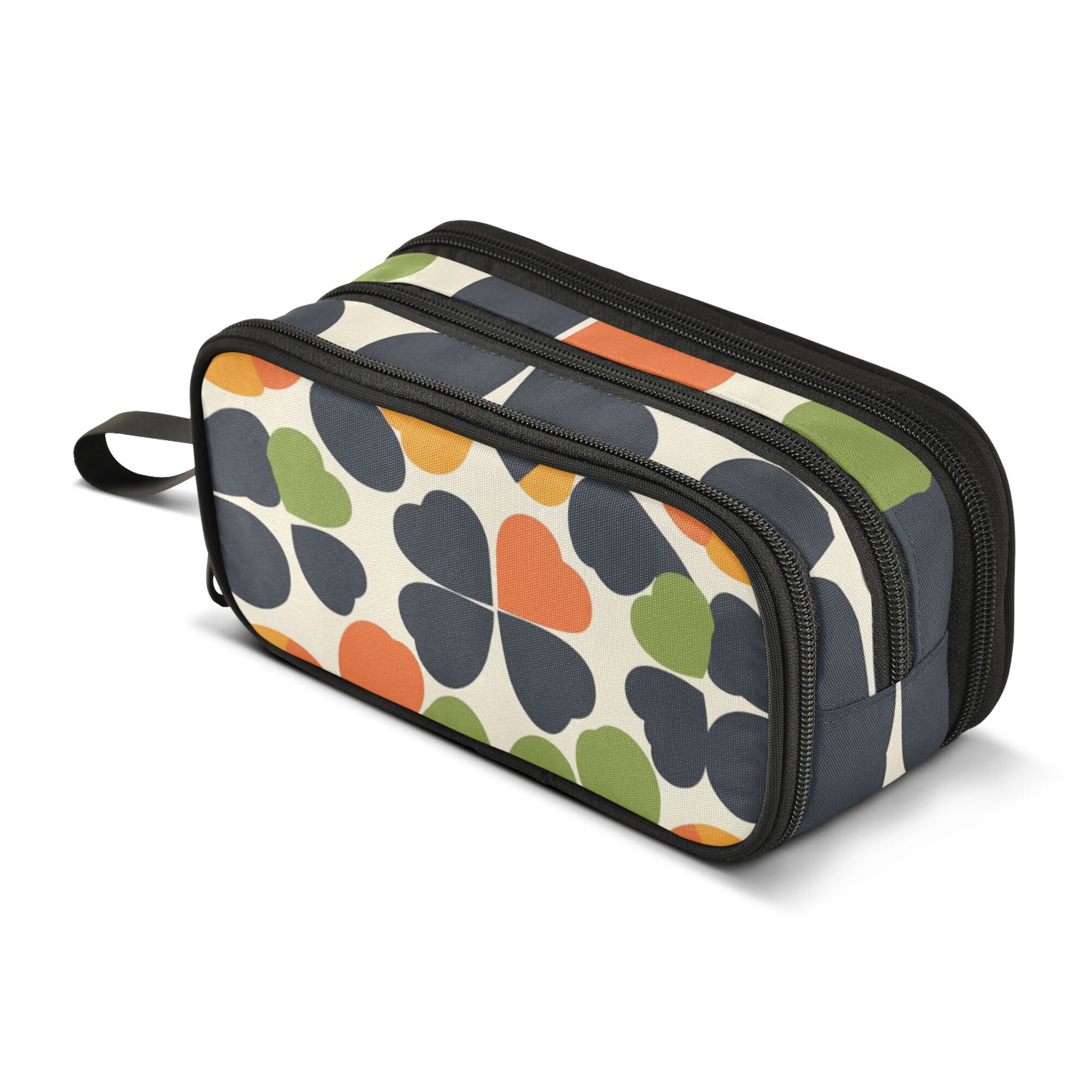 FORMRS Pencil Case with 3 Compartments Zipper Pouch, Elementary School ...
