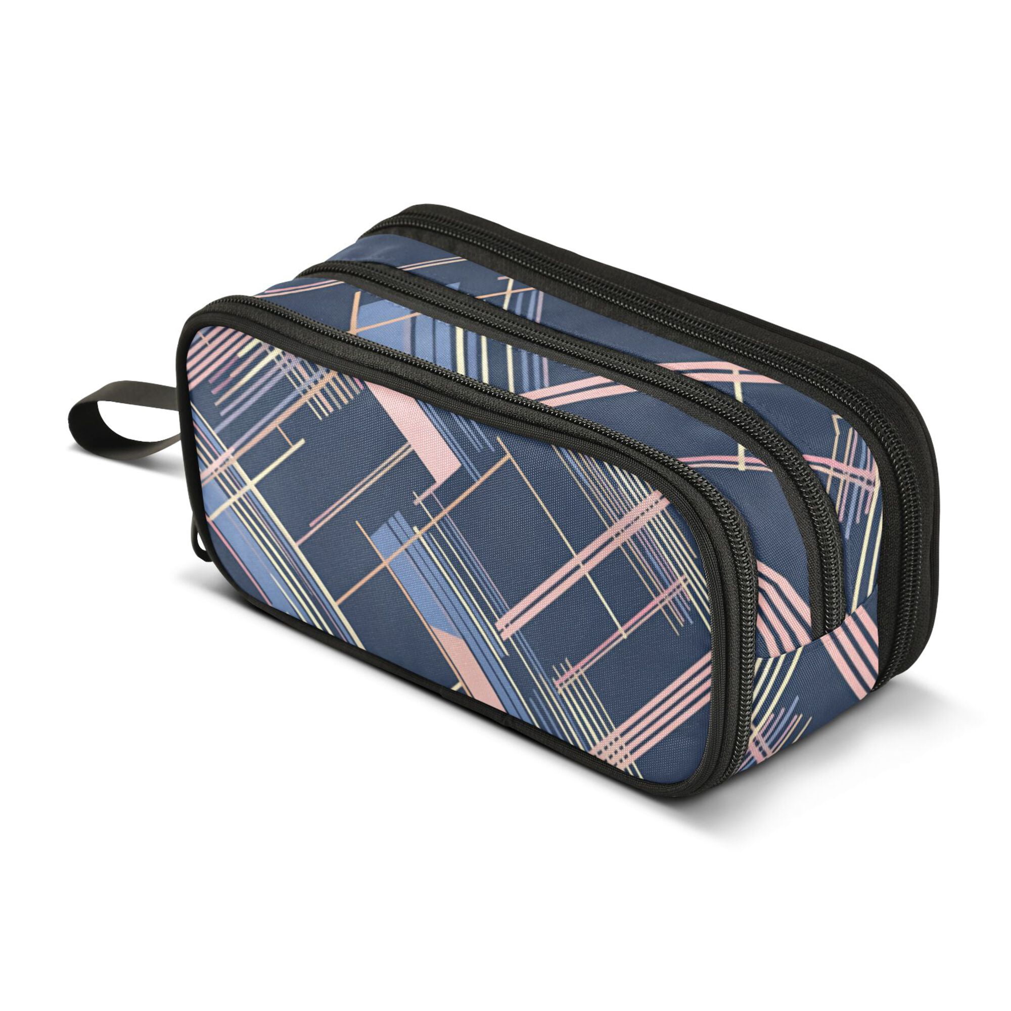 FORMRS Pencil Case with 3 Compartments Zipper Pouch, Elementary School ...