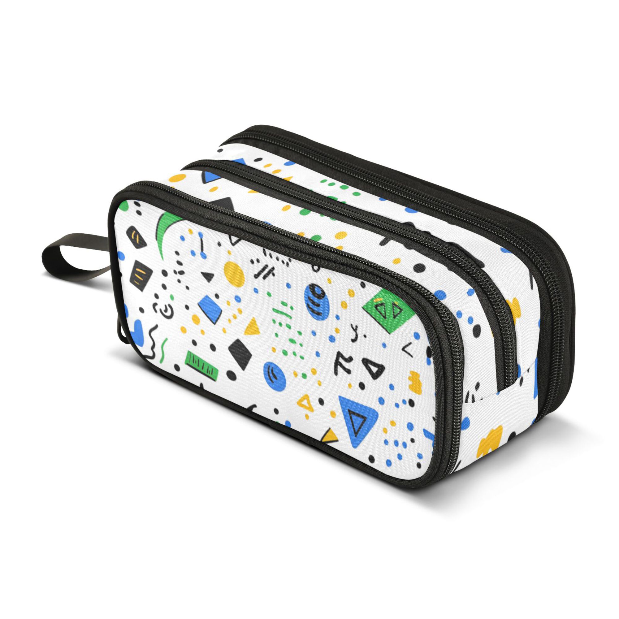 FORMRS Pencil Case with 3 Zipper Compartments Zipper School Stationery ...