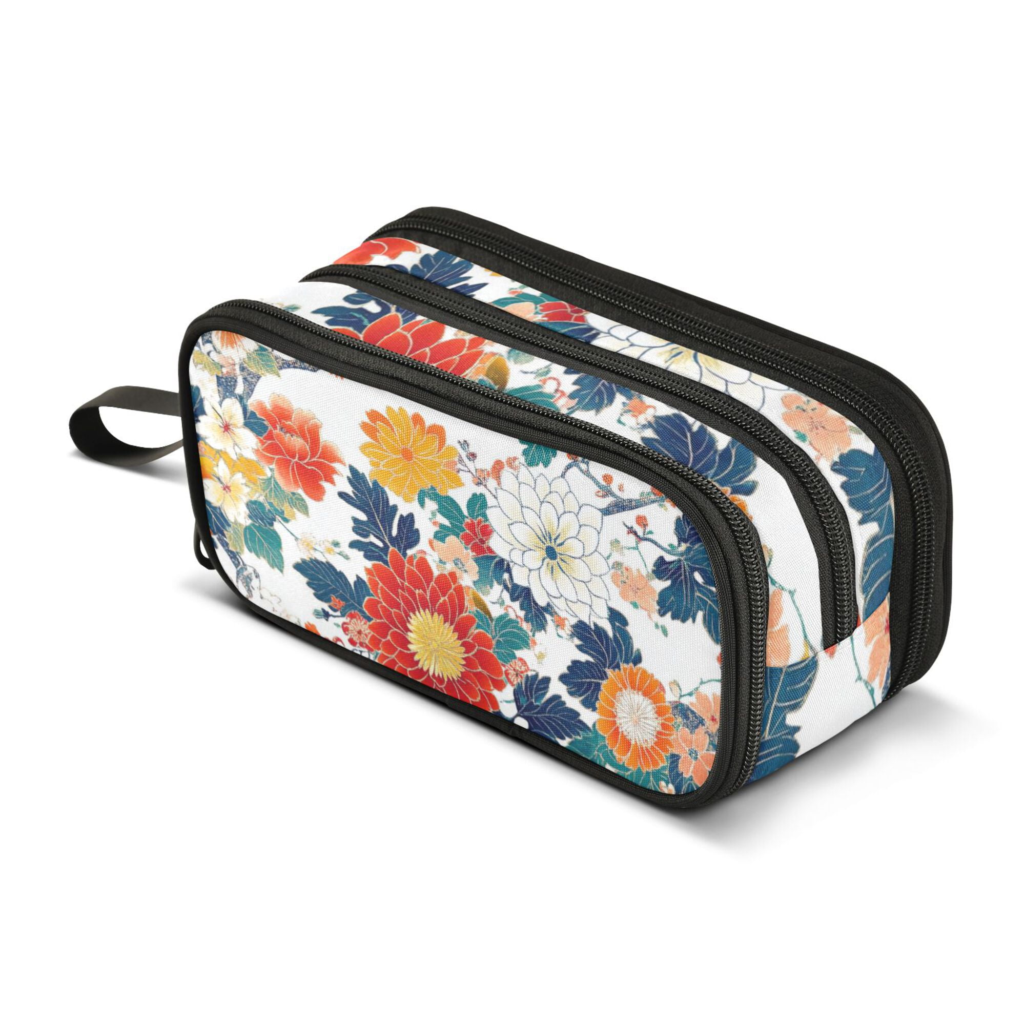 FORMRS Pencil Case with 3 Compartments Zipper Pouch, Elementary School ...