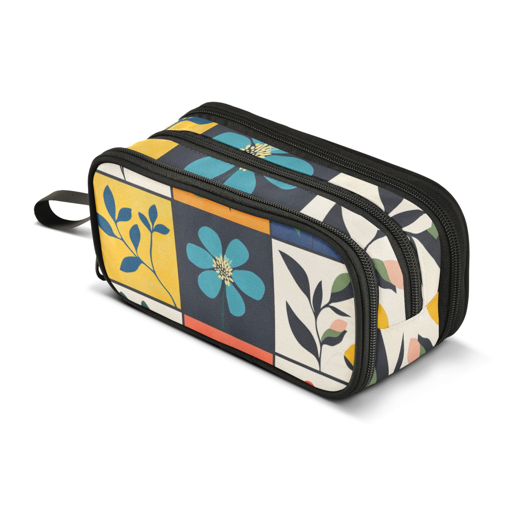 FORMRS Pencil Case with 3 Compartments Zipper Pouch, Elementary School ...