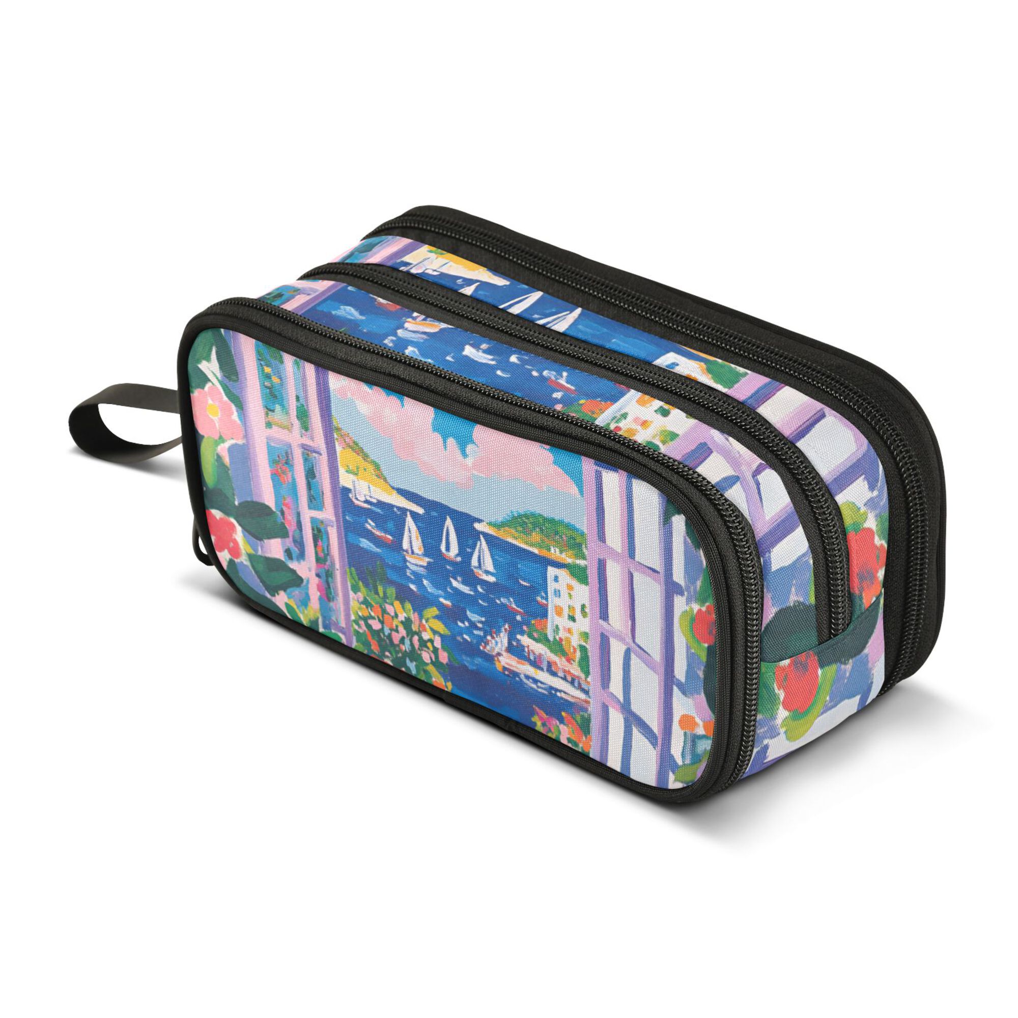 FORMRS Pencil Case with 3 Compartments Zipper Pouch, Elementary School ...