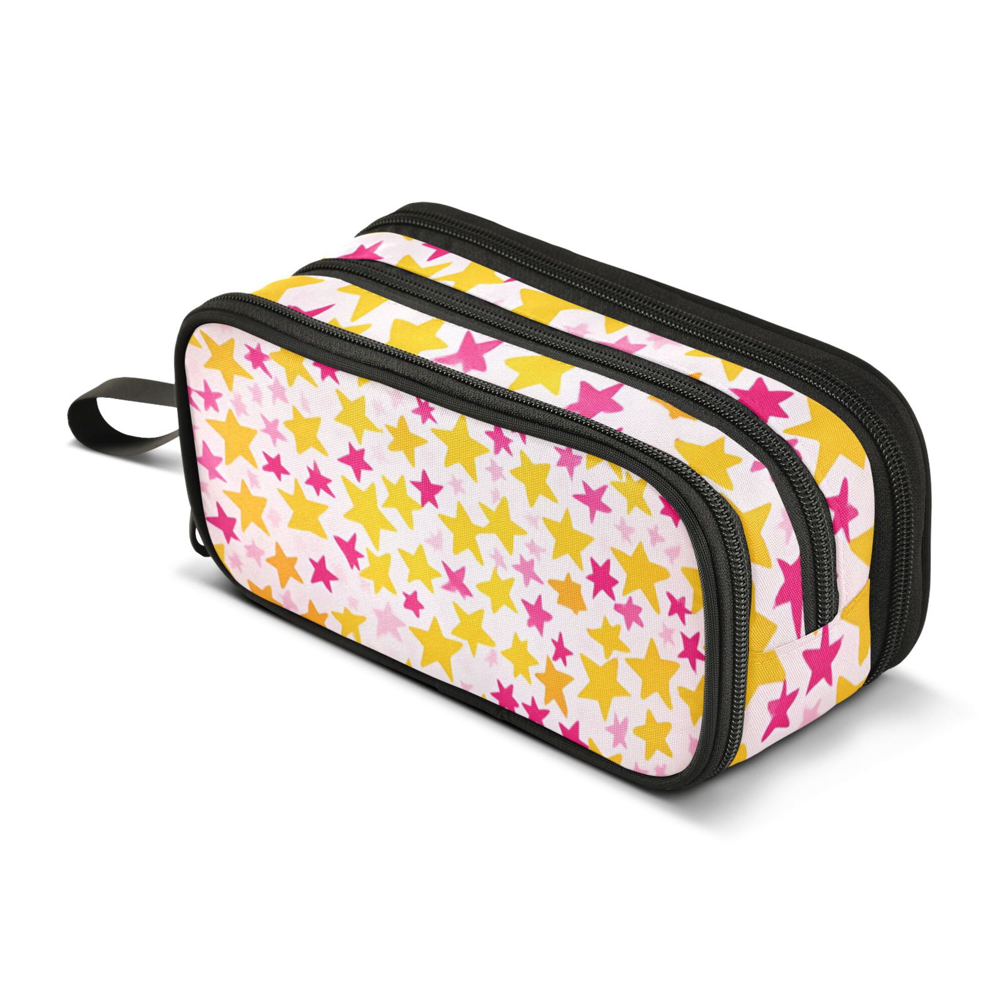 FORMRS Pencil Case with 3 Compartments Zipper Pouch, Elementary School ...