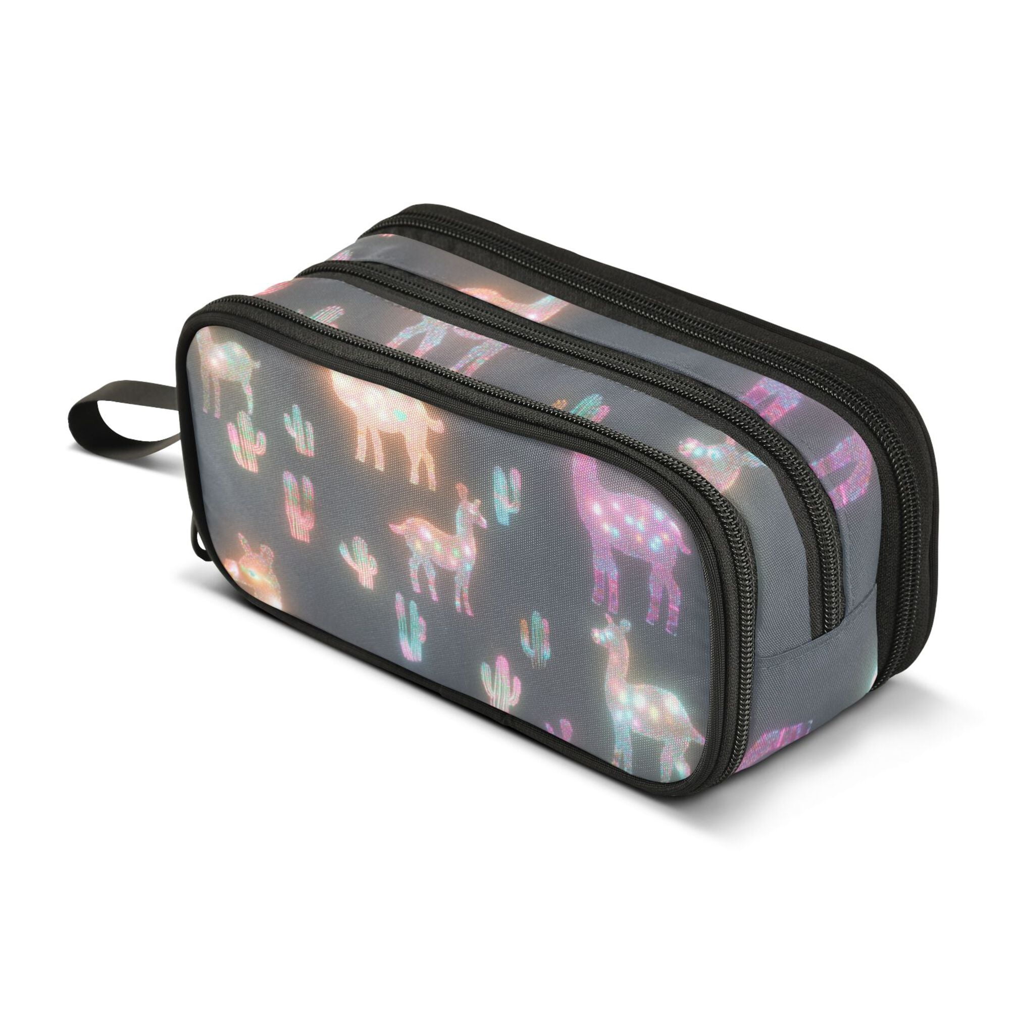 FORMRS Pencil Case with 3 Compartments Zipper Pouch, Elementary School ...