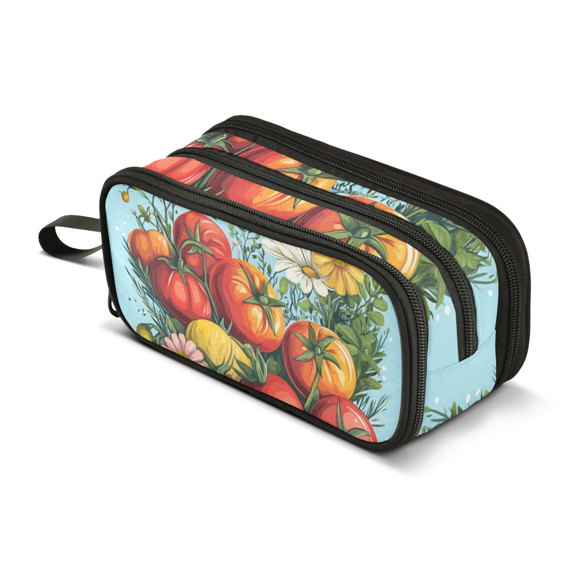 FORMRS Pencil Case with 3 Compartments Zipper Pouch, Elementary School ...