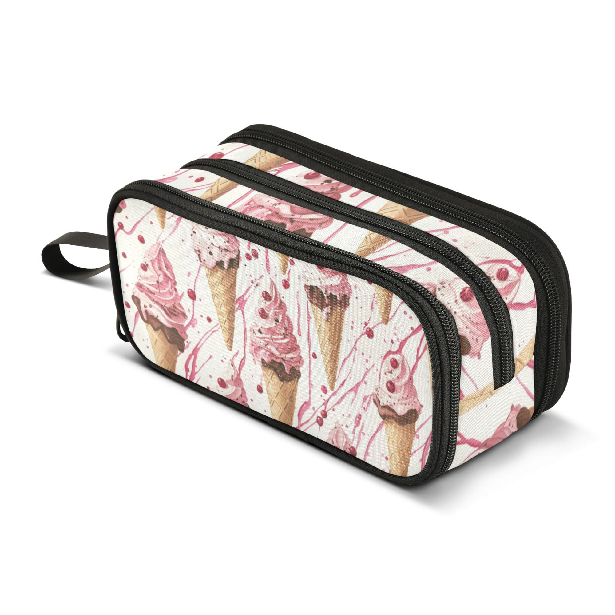 FORMRS Pencil Case with 3 Compartments Zipper Pouch, Elementary School ...
