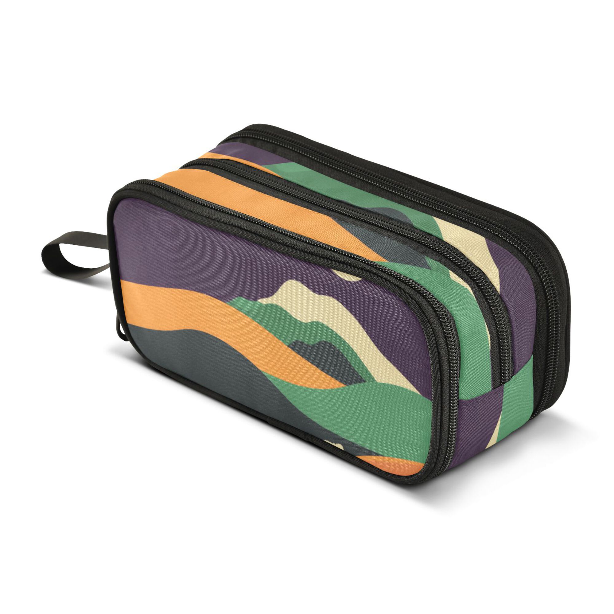 FORMRS Pencil Case with 3 Compartments Zipper Pouch, Elementary School ...
