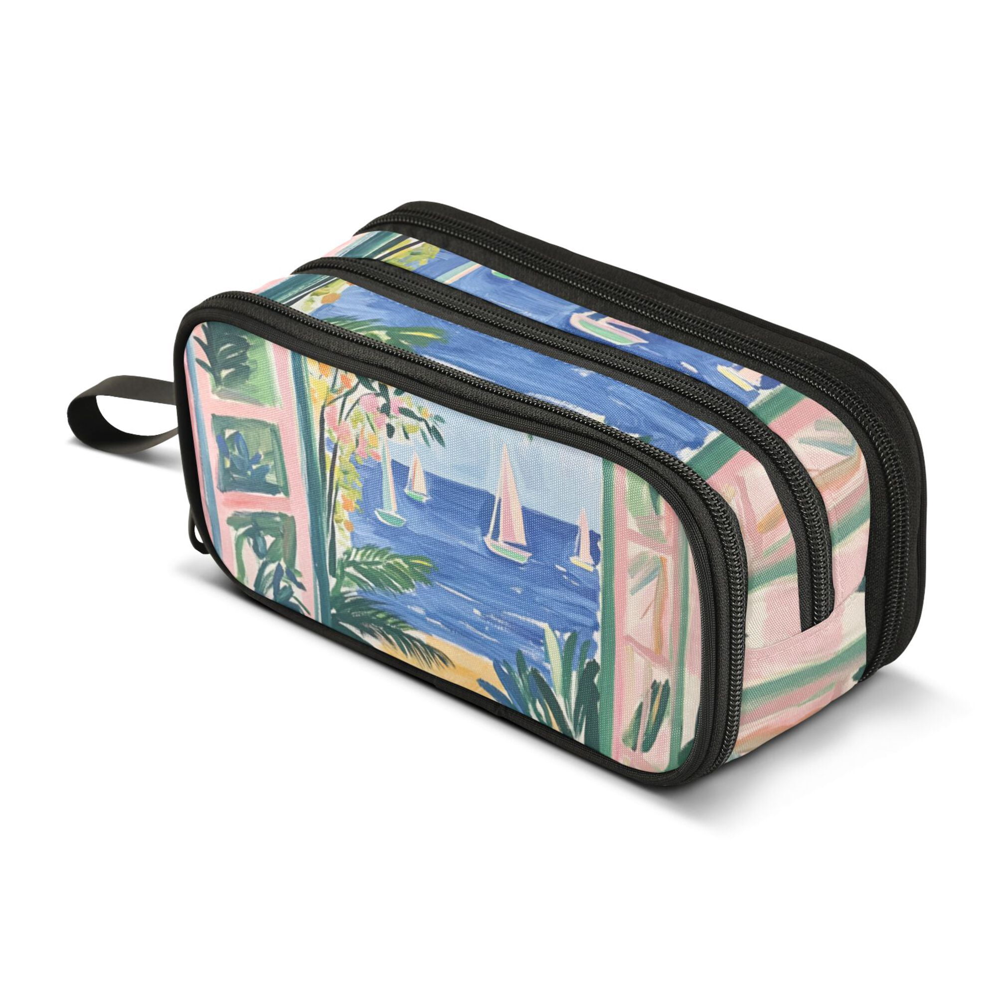 FORMRS Pencil Case with 3 Compartments Zipper Pouch, Elementary School ...