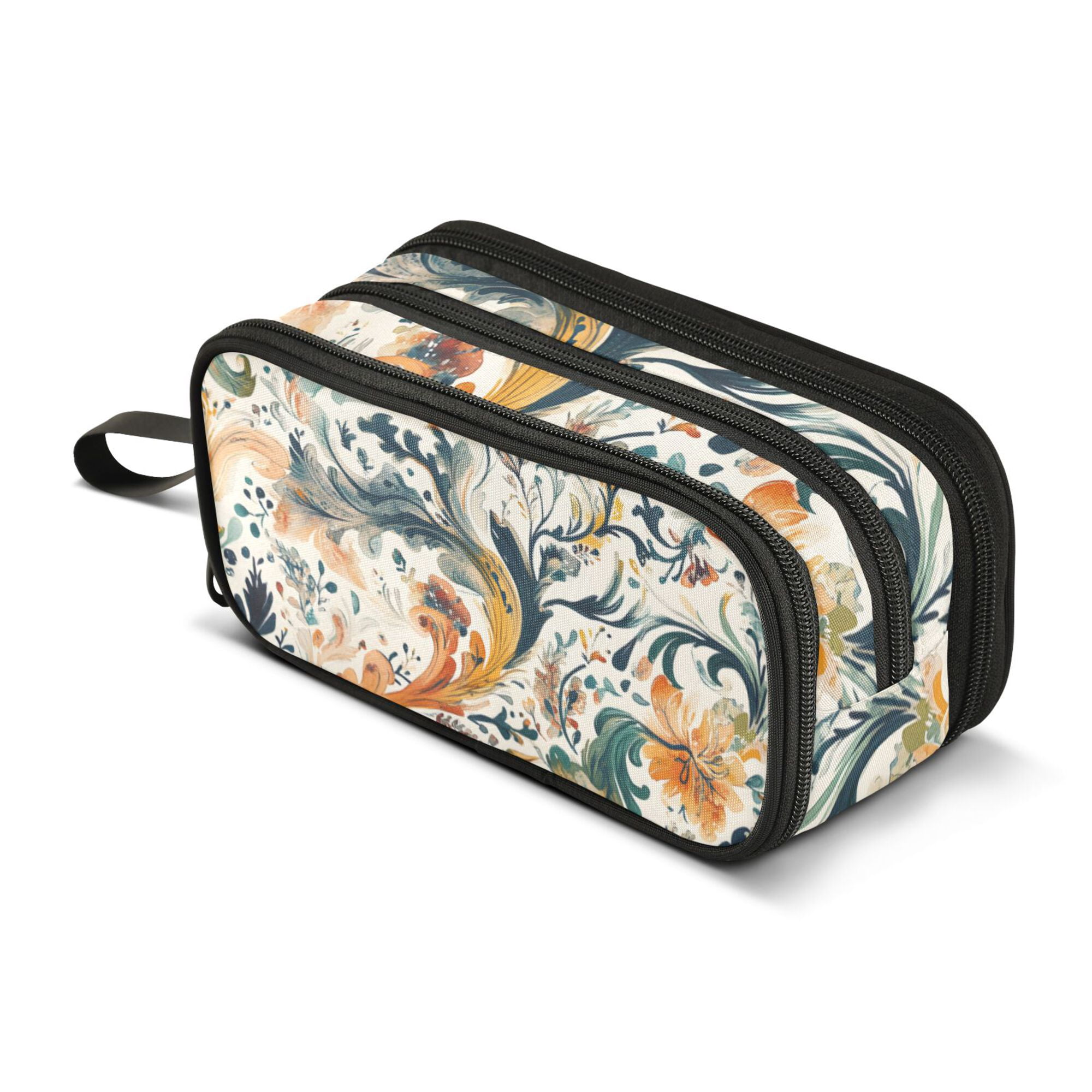 FORMRS Pencil Case with 3 Compartments Zipper Pouch, Elementary School ...