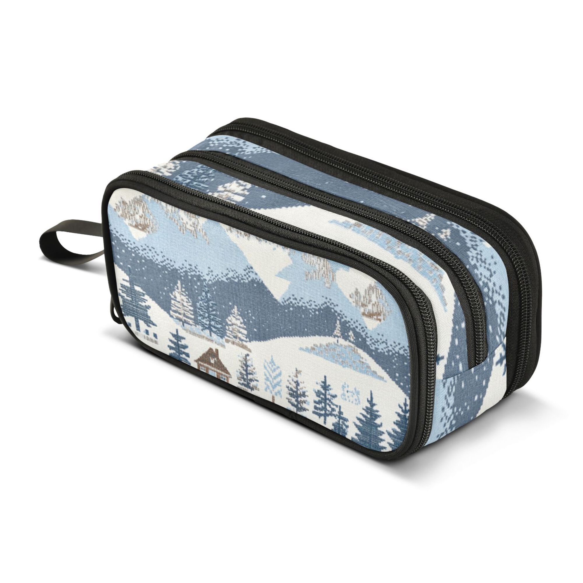FORMRS Pencil Case with 3 Compartments Zipper Pouch, Elementary School ...