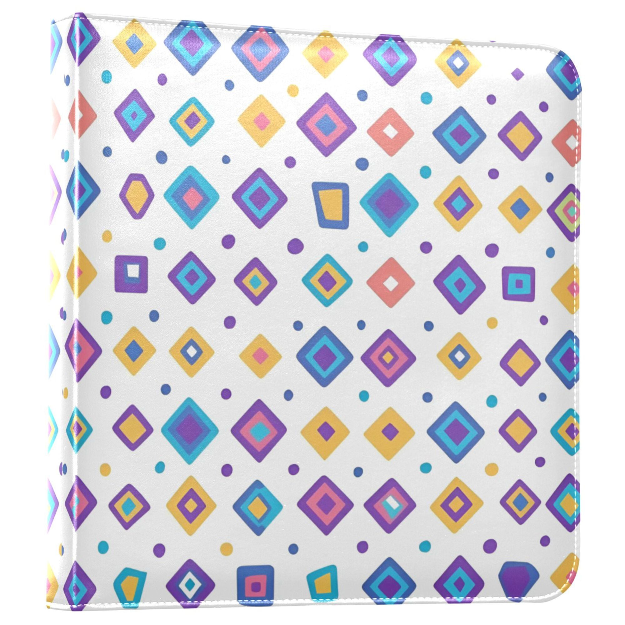 FORMRS 3 Ring Photo Album 4"x6" Self Adhesive Large Capacity PU Leather ...