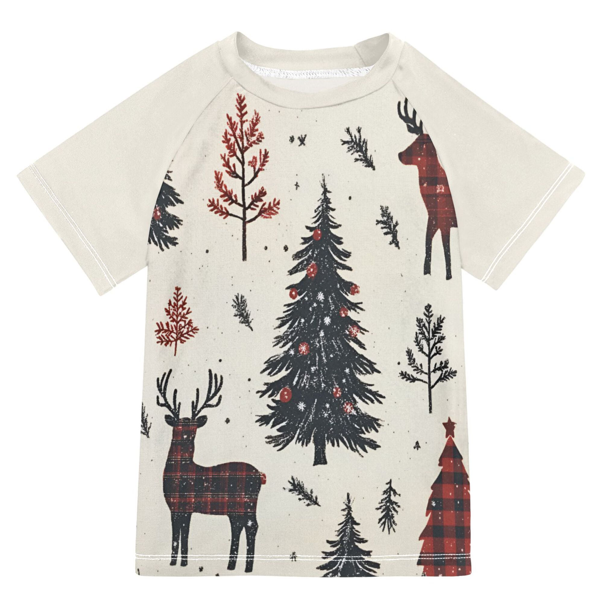 FORMRS Boys Rash Guard with Short Sleeves UPF 50+ Swim Shirts Sizes 3 ...