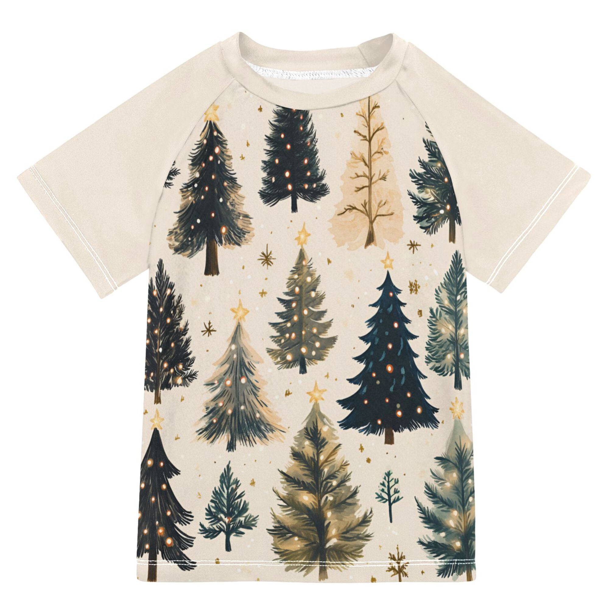 FORMRS Boys Rash Guard with Short Sleeves UPF 50+ Swim Shirts Sizes 3 ...