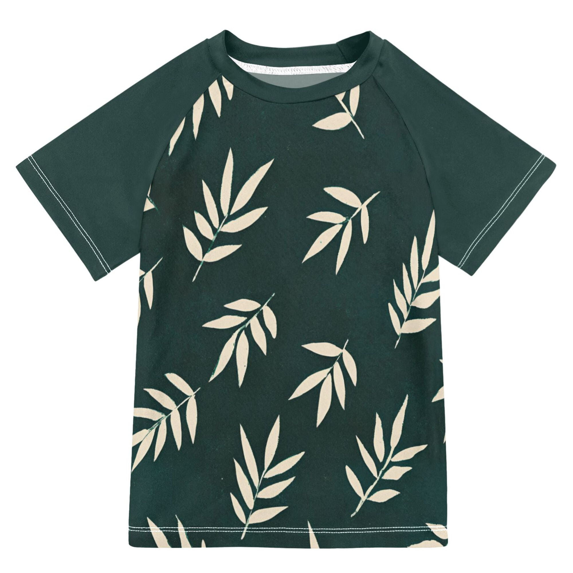 FORMRS Boys Rash Guard with Short Sleeves UPF 50+ Swim Shirts Sizes 3 ...