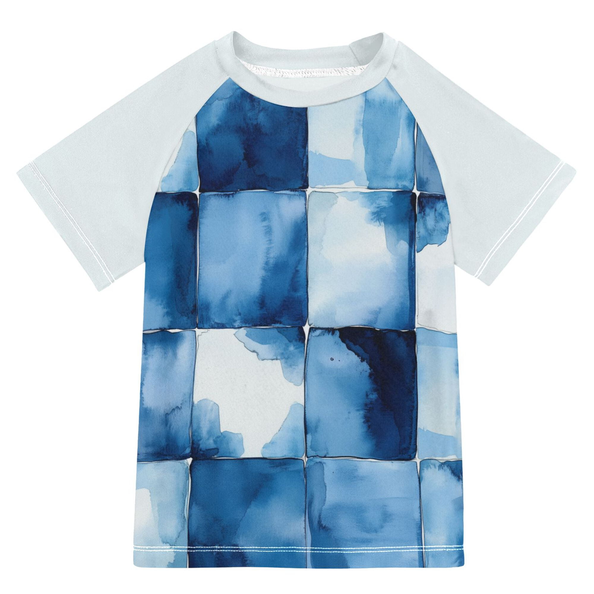 FORMRS Boys Rash Guard with Short Sleeves UPF 50+ Swim Shirts Sizes 3 ...