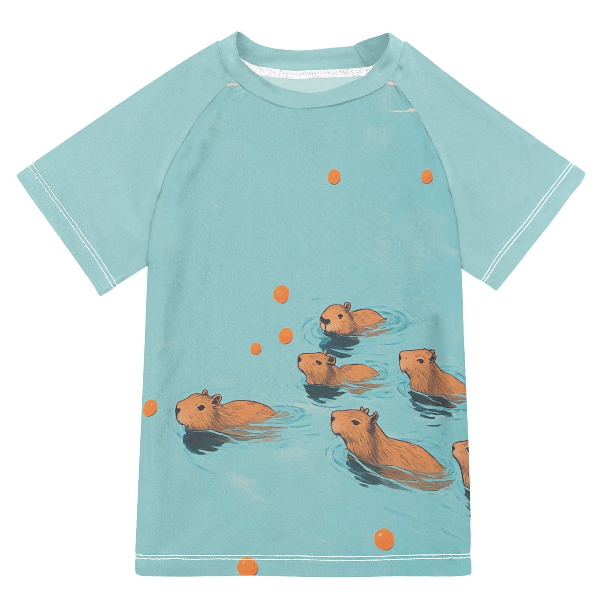 FORMRS Boys Rash Guard with Short Sleeves UPF 50+ Swim Shirts Sizes 3 ...