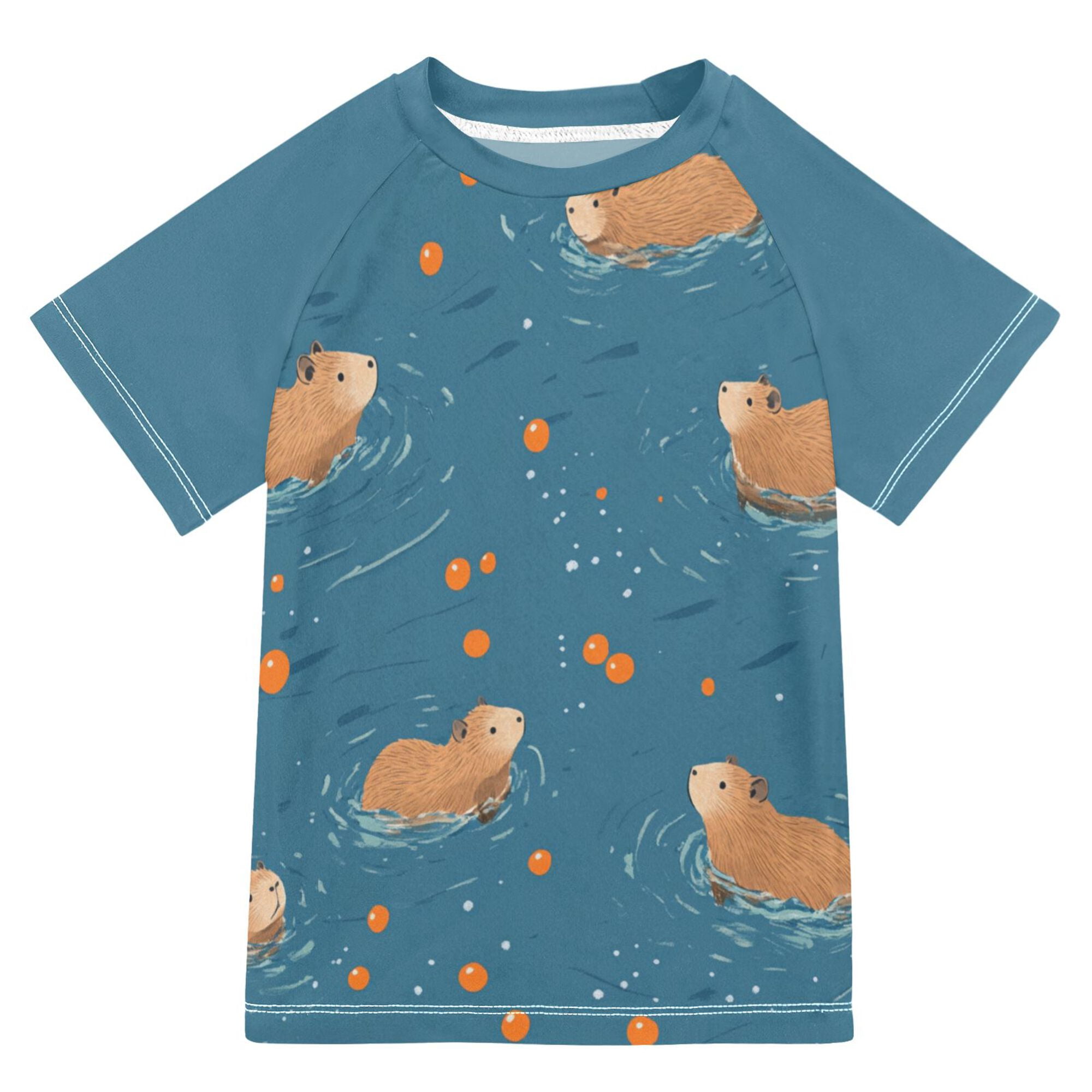 FORMRS Boys Rash Guard with Short Sleeves UPF 50+ Swim Shirts Sizes 3 ...