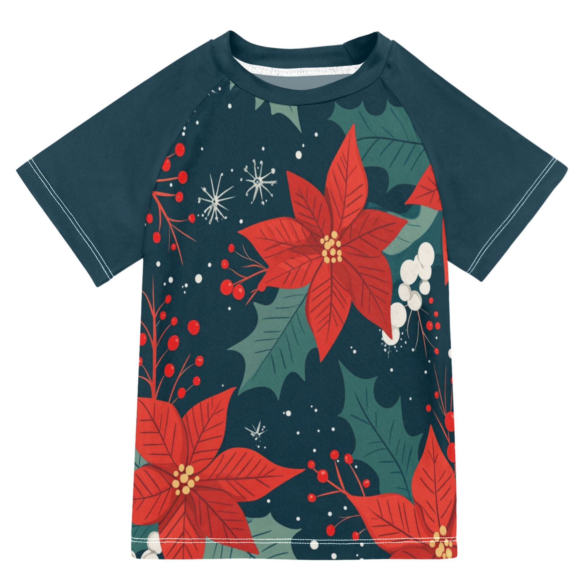 FORMRS Boys Rash Guard with Short Sleeves UPF 50+ Swim Shirts Sizes 3 ...