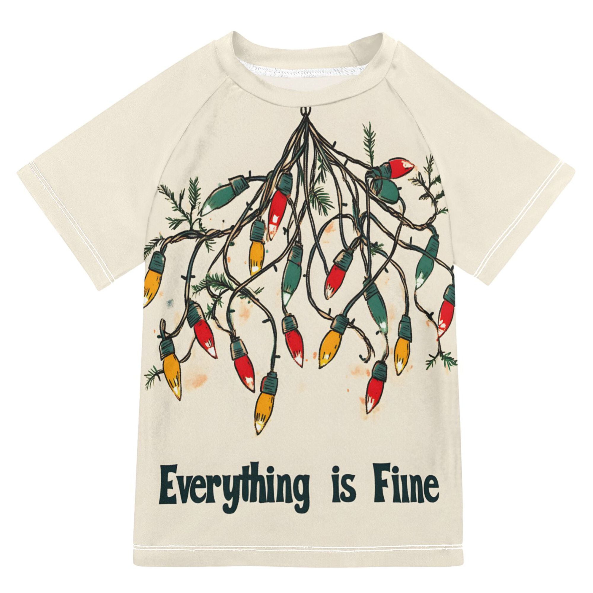 FORMRS Boys Rash Guard with Short Sleeves UPF 50+ Swim Shirts Sizes 3 ...