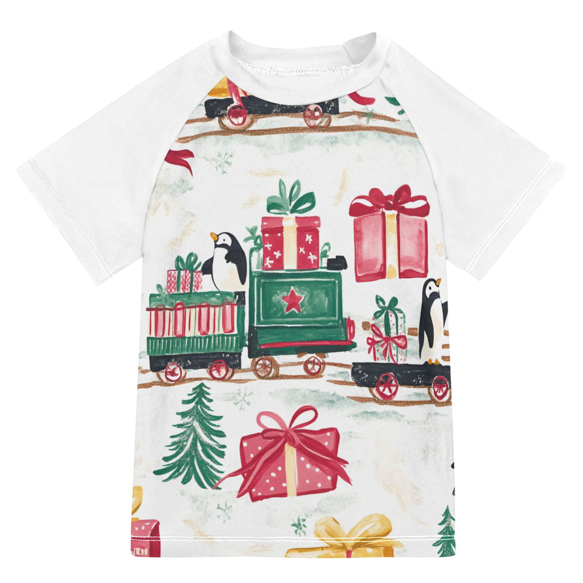 FORMRS Boys Rash Guard with Short Sleeves UPF 50+ Swim Shirts Sizes 3 ...