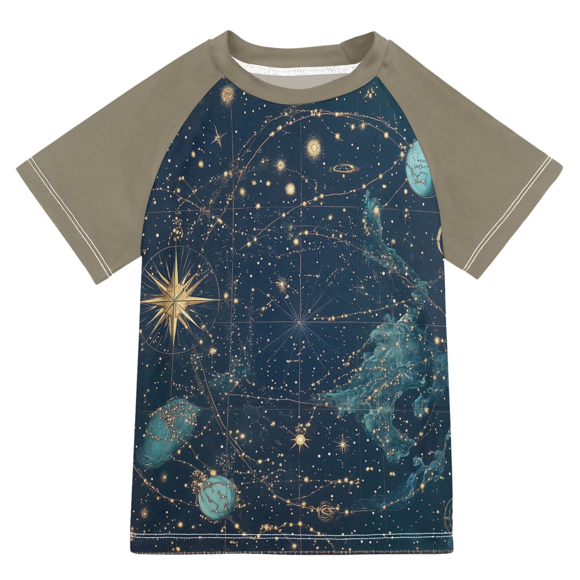 FORMRS Boys Rash Guard with Short Sleeves UPF 50+ Swim Shirts Sizes 3 ...