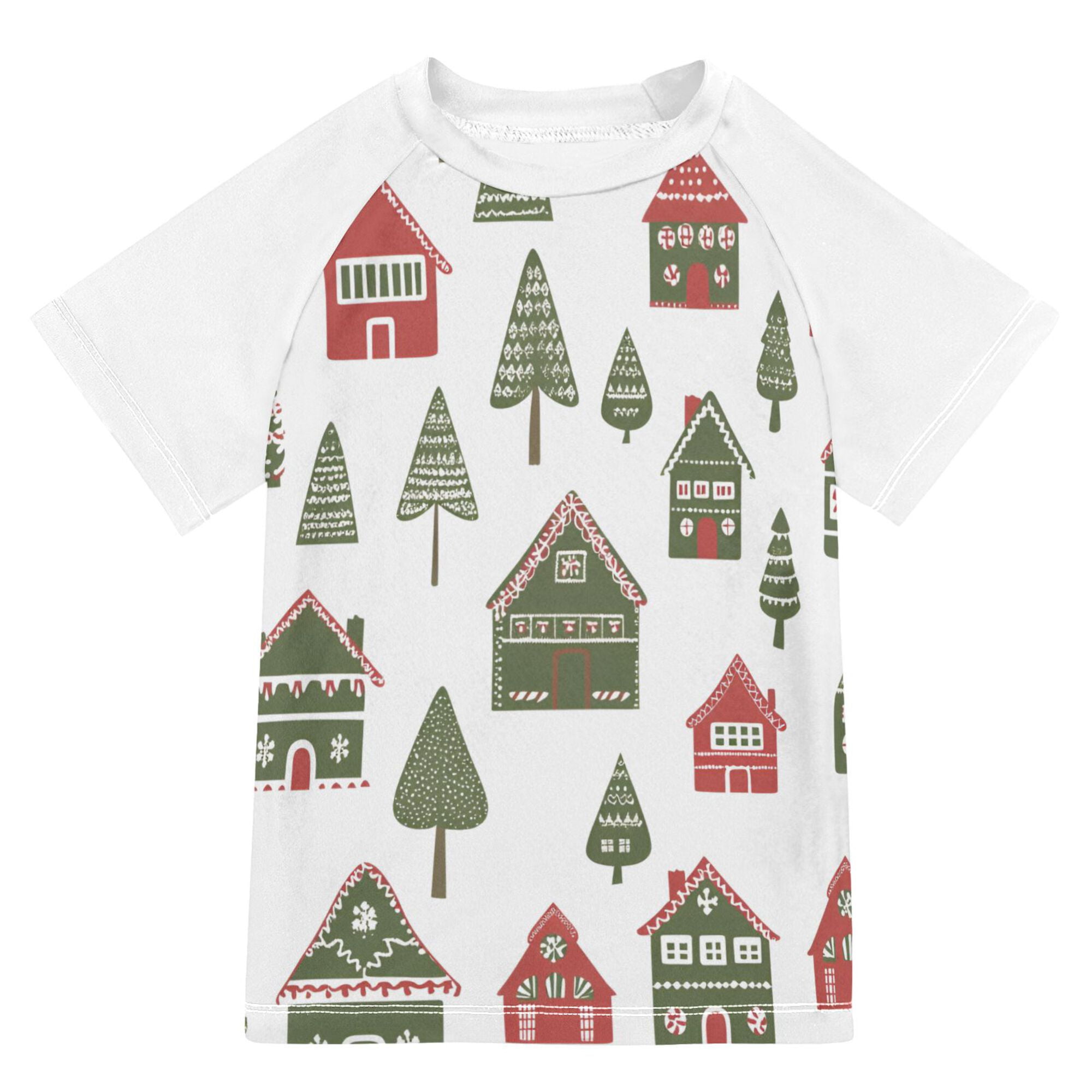 FORMRS Boys Rash Guard with Short Sleeves UPF 50+ Swim Shirts Sizes 3 ...