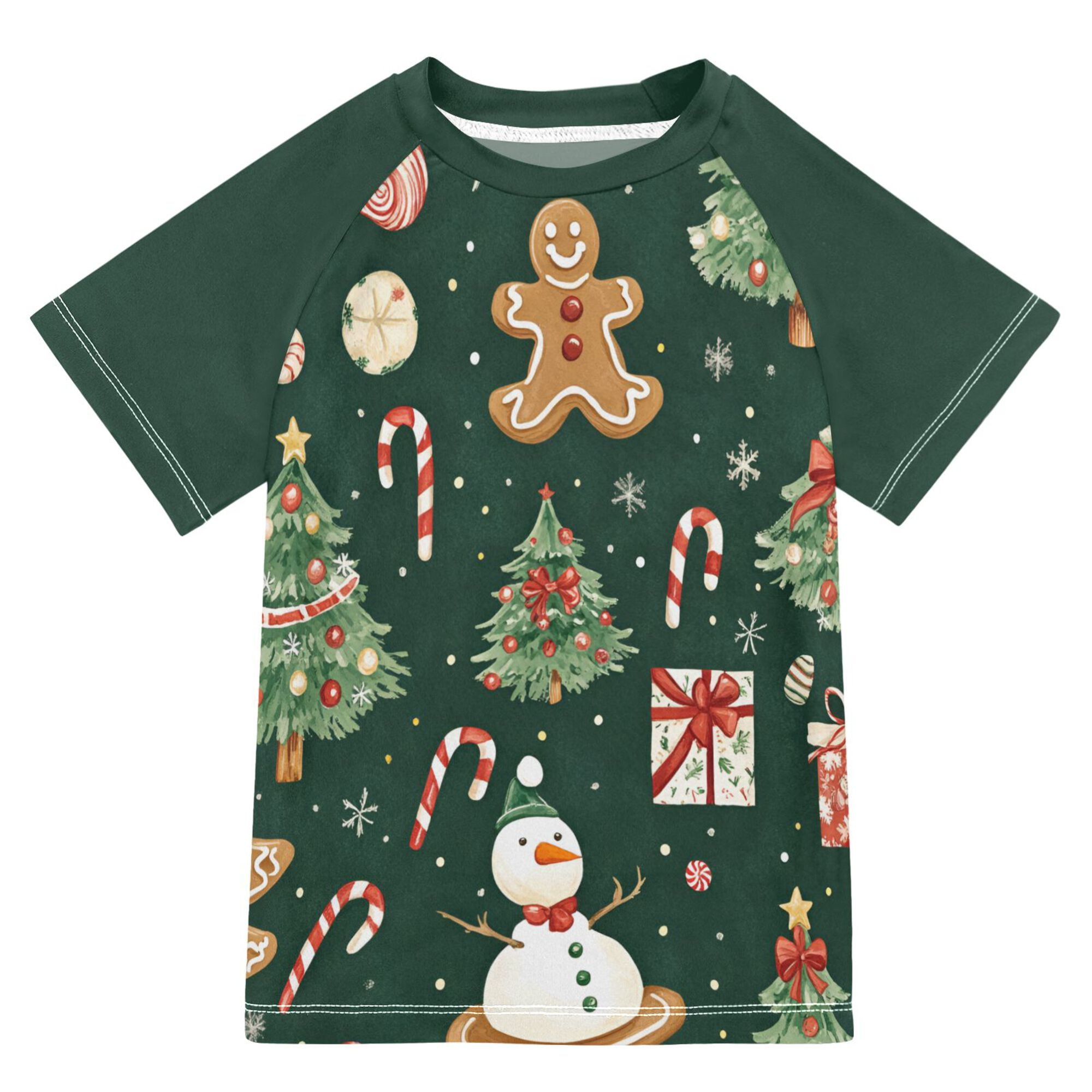 FORMRS Boys Rash Guard with Short Sleeves UPF 50+ Swim Shirts Sizes 3 ...