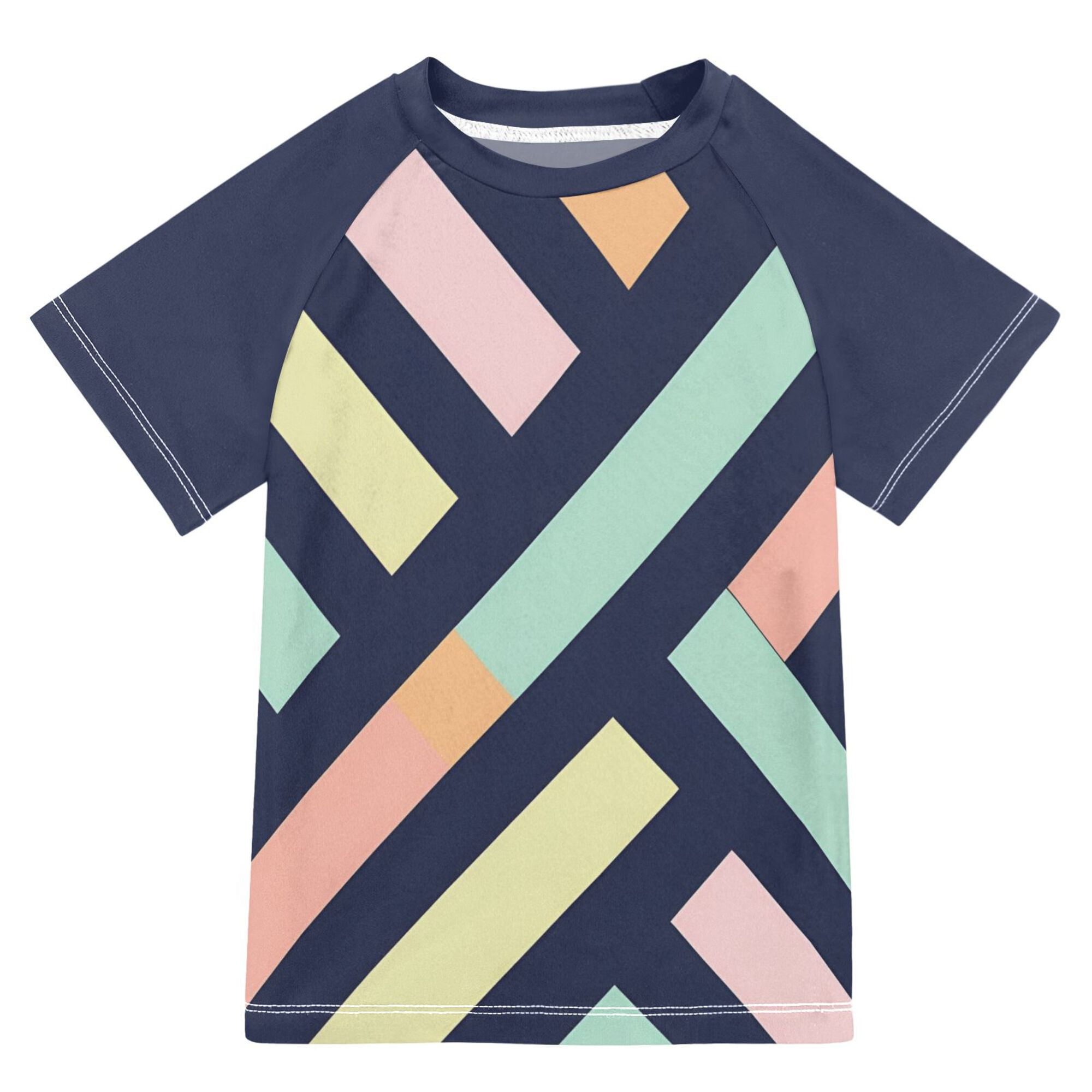 FORMRS Rash Guard for Boys Short Sleeves UPF 50+ Swim Shirts 3-12T ...