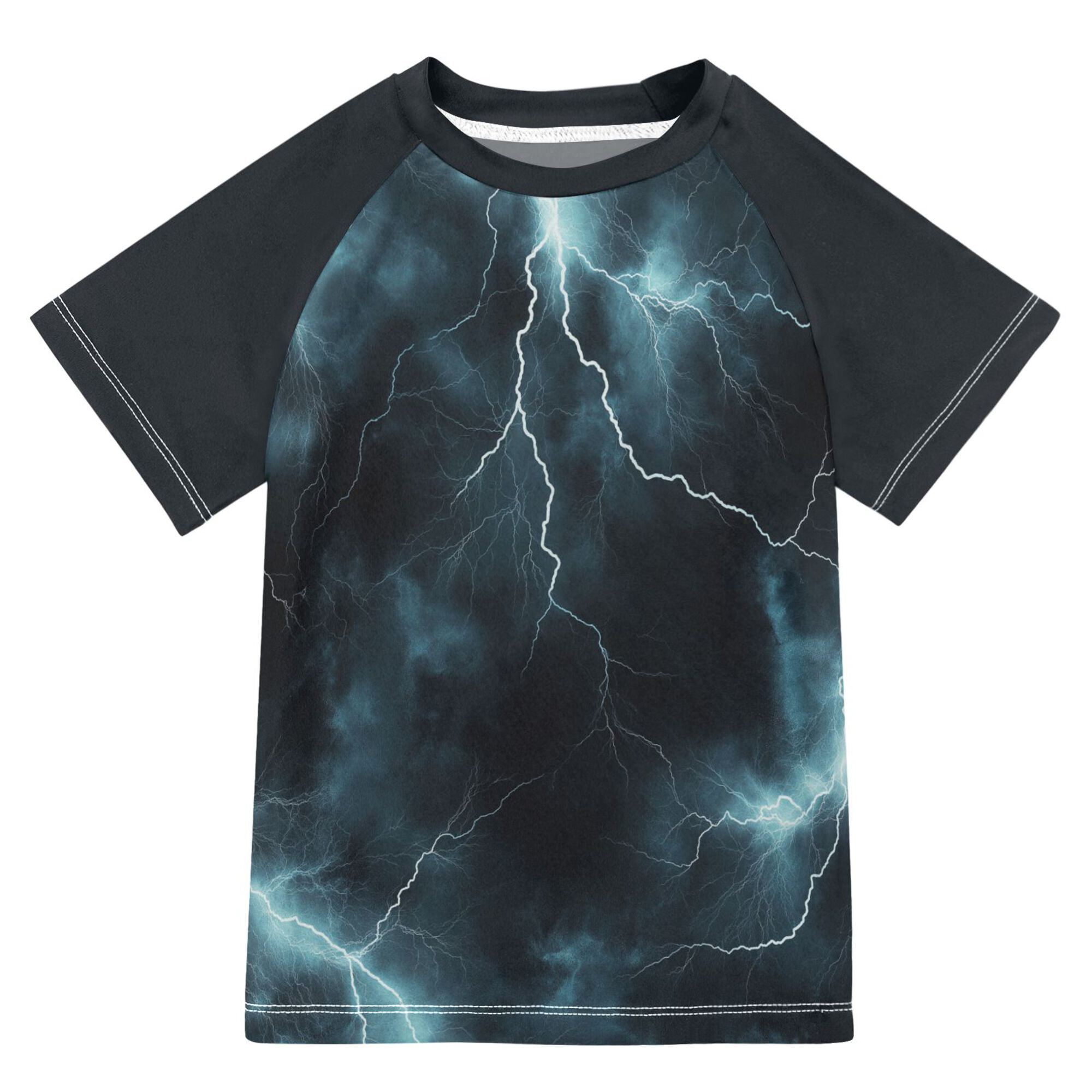 FORMRS Boys Rash Guard with Short Sleeves UPF 50+ Swim Shirts Sizes 3 ...