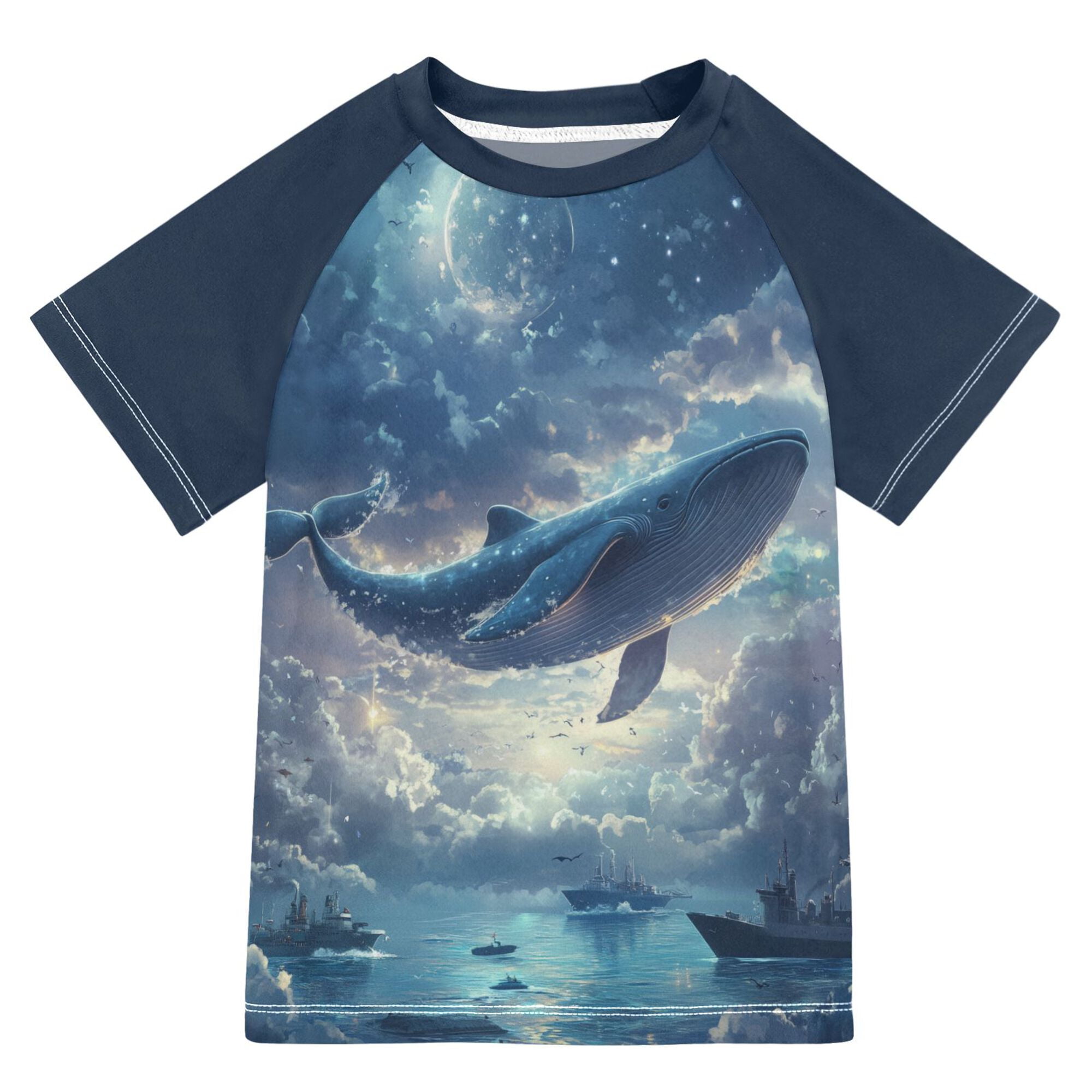 FORMRS Boys Rash Guard with Short Sleeves UPF 50+ Swim Shirts Sizes 3 ...