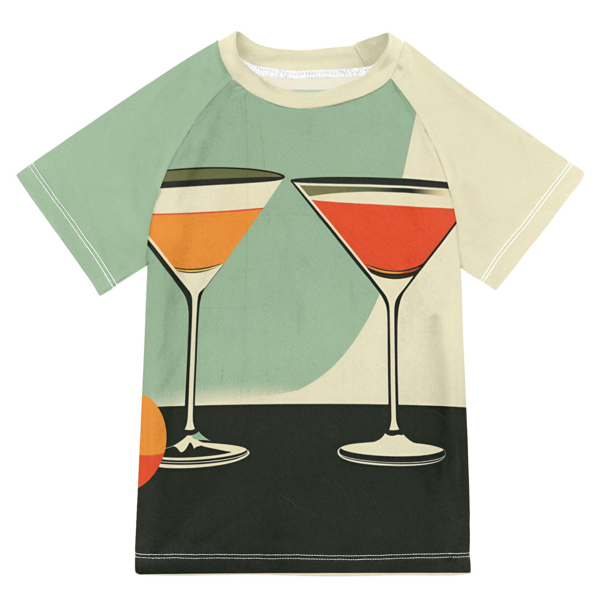 FORMRS Boys Rash Guard with Short Sleeves UPF 50+ Swim Shirts Sizes 3 ...