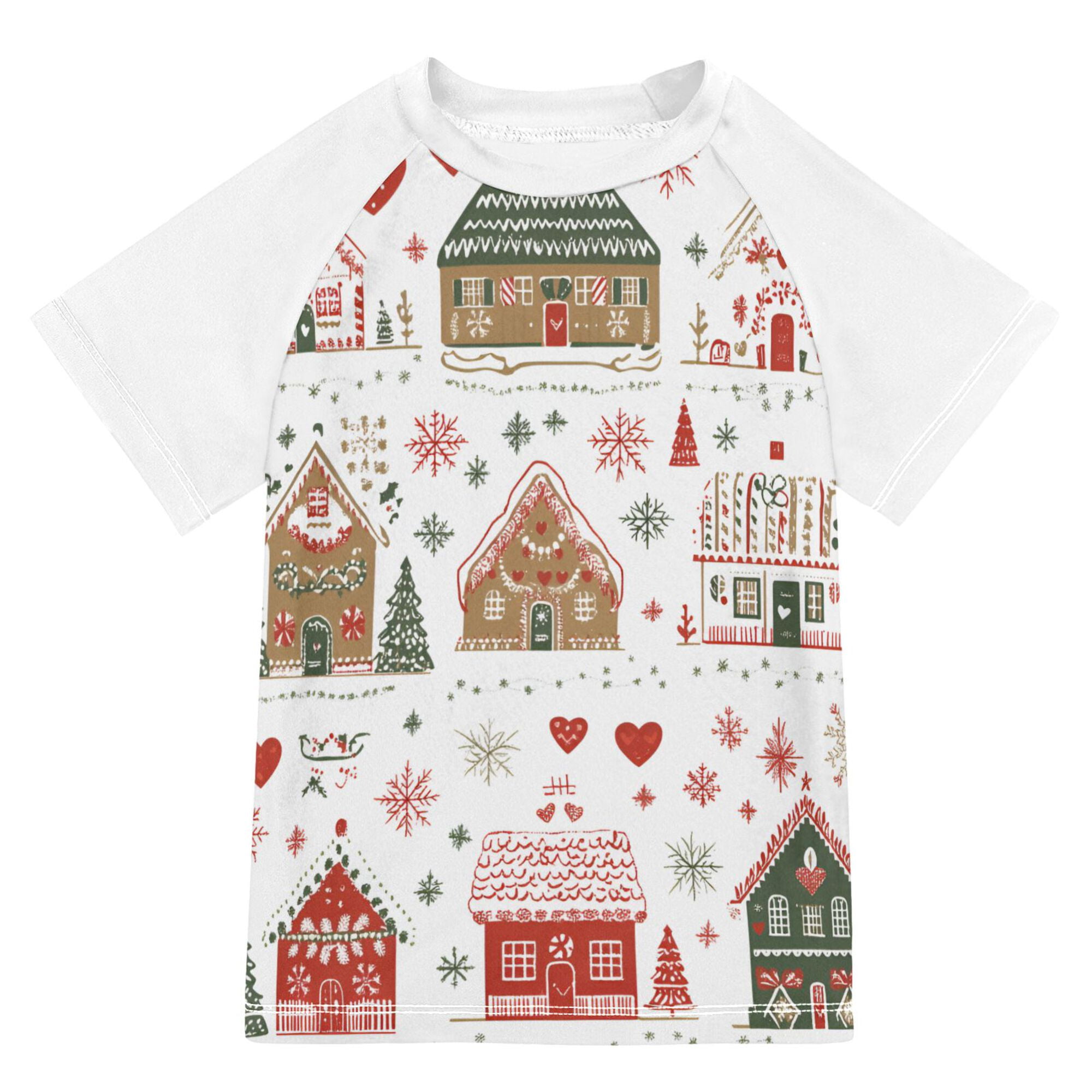 FORMRS Boys Rash Guard with Short Sleeves UPF 50+ Swim Shirts Sizes 3 ...