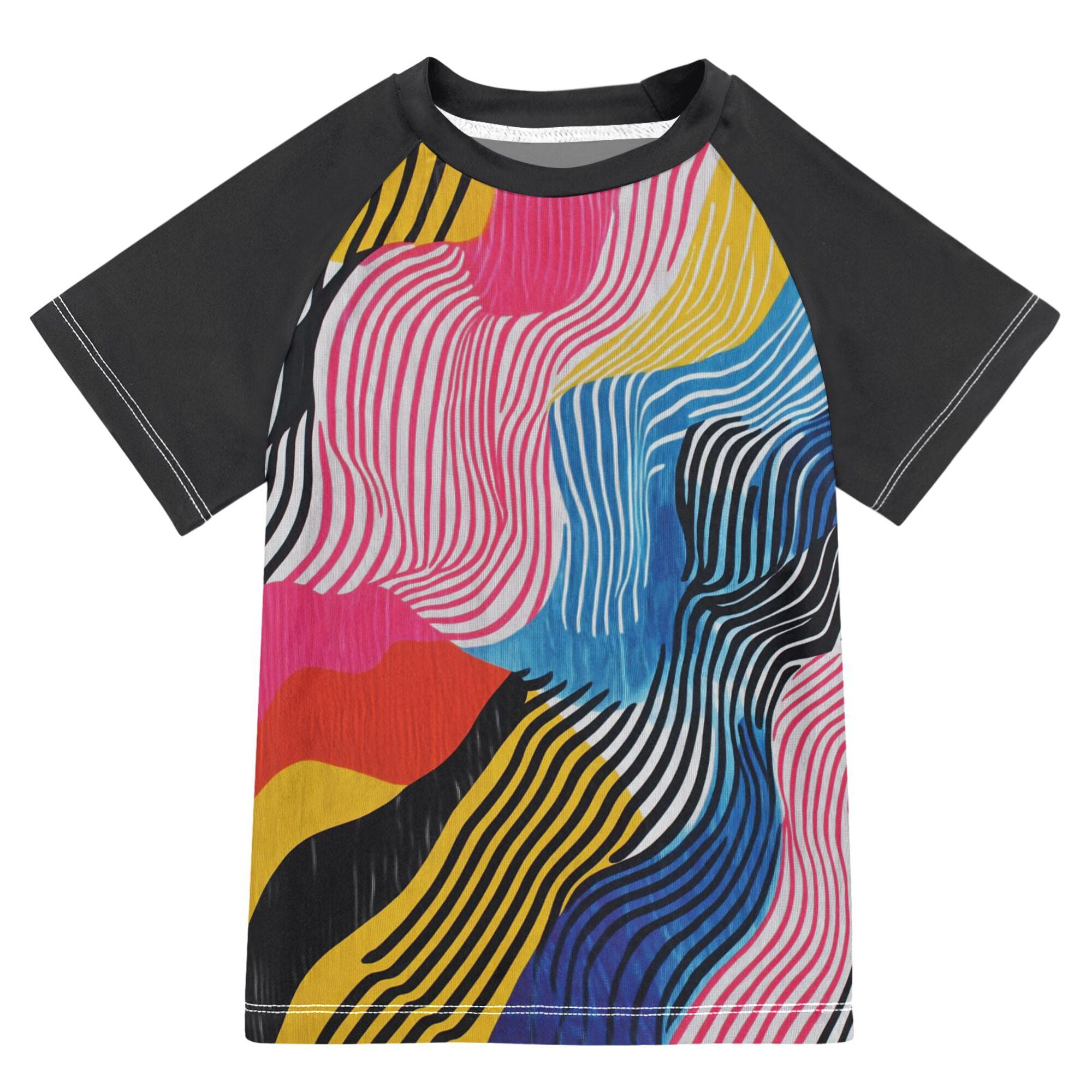 FORMRS Boys Rash Guard with Short Sleeves UPF 50+ Swim Shirts Sizes 3 ...